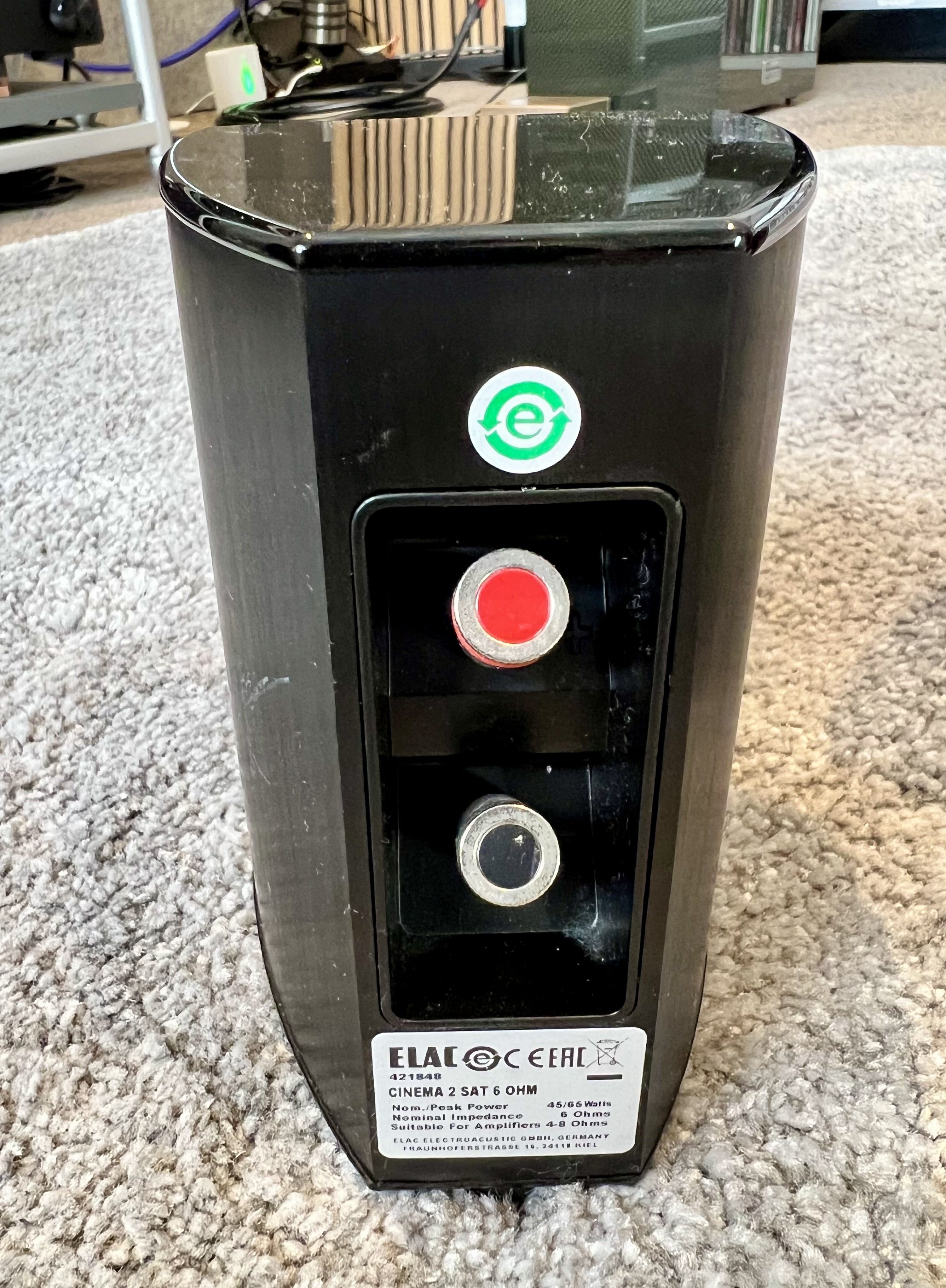 Elac Cinema SAT 6 OHM Speakers pair for sale |﻿ Stereo, Home Cinema ...