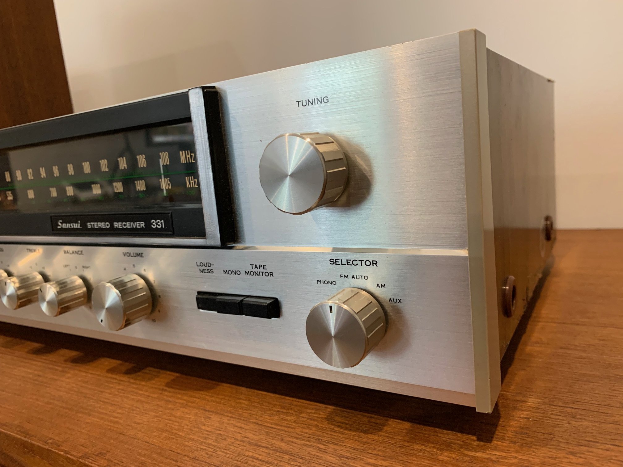 Sansui 331 Stereo Receiver |﻿ Stereo, Home Cinema, Headphones Components
