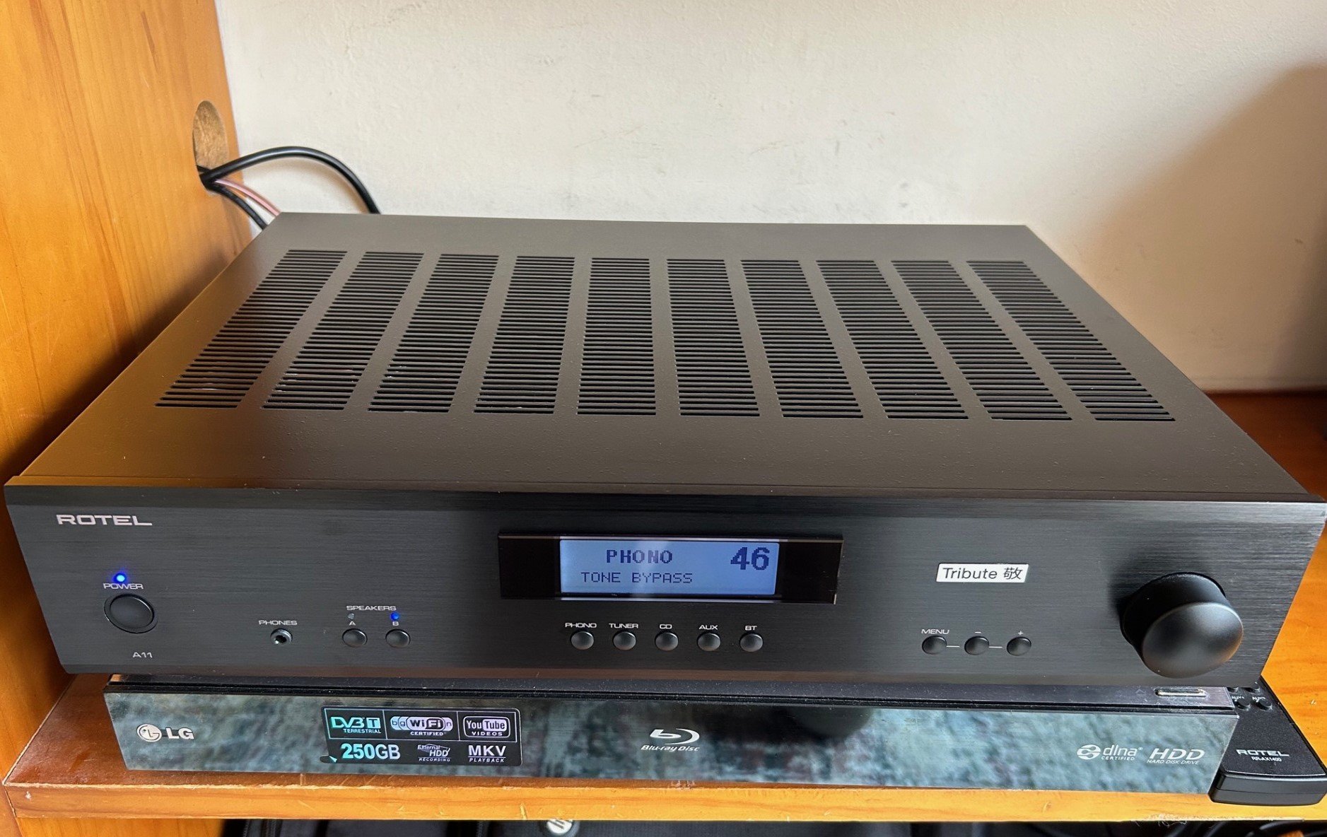 Rotel A11 Tribute Amplifier - Stereo, Home Cinema, Headphones ...