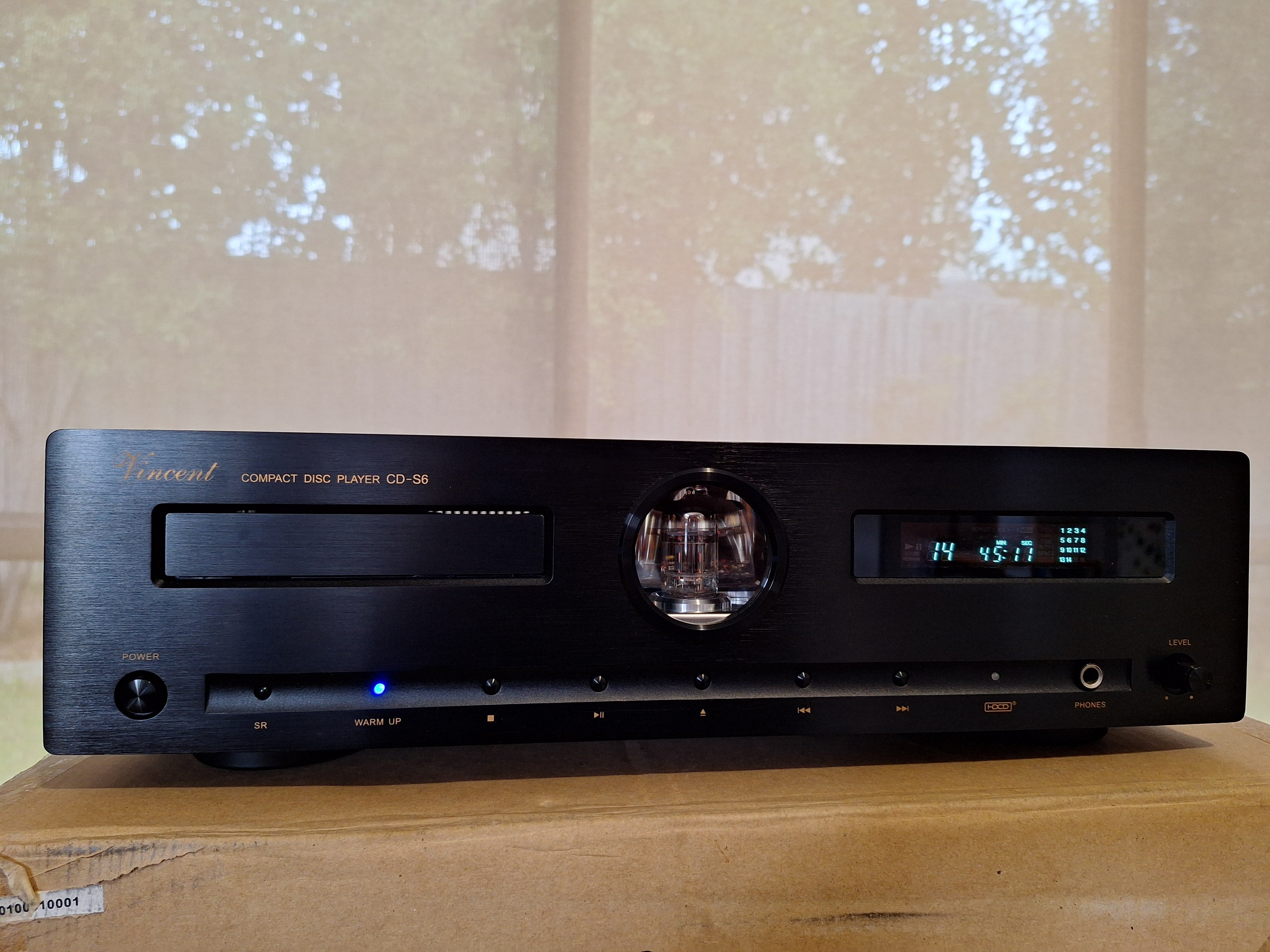 Vincent Audio CD-S6 CD Player |﻿ CD/SACD Players & Transport