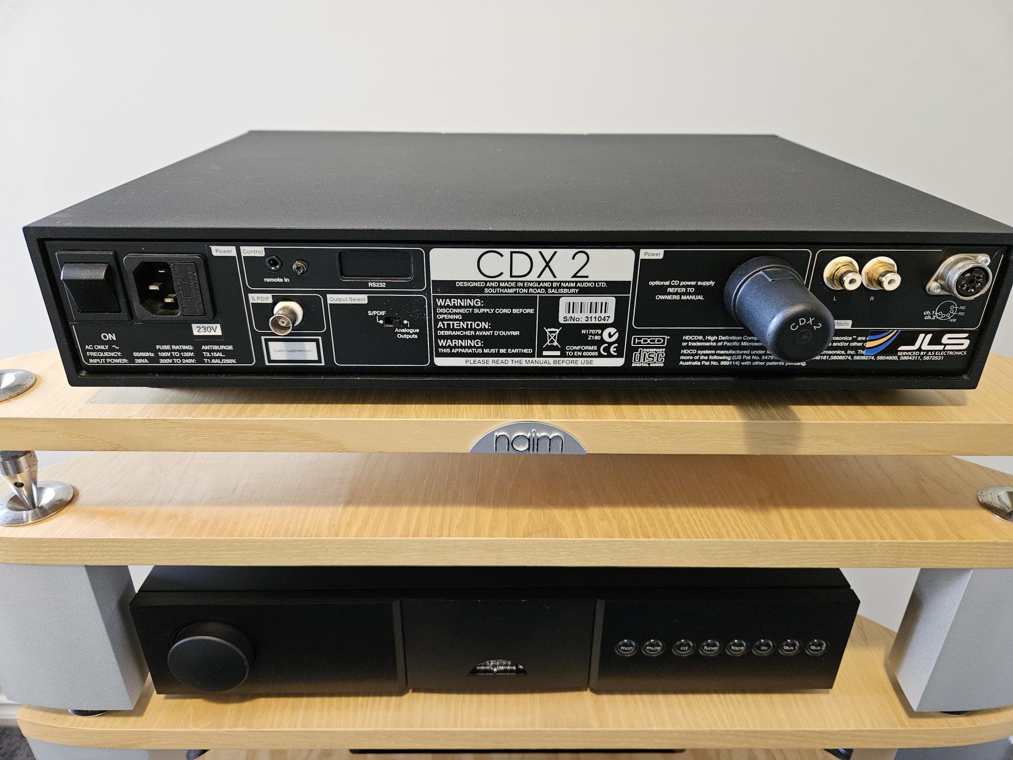 Naim Audio CDX2 with digital out CD Player |﻿ CD/SACD Players & Transport