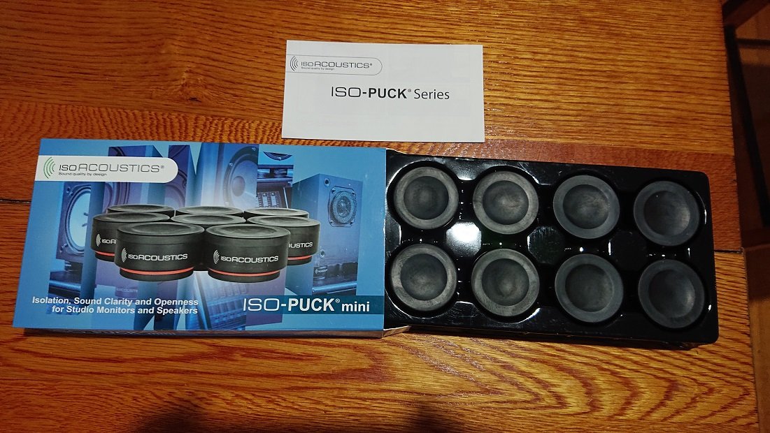 IsoAcoustics Iso-Puck Mini Isolation Devices |﻿ Tweaks / Tuning