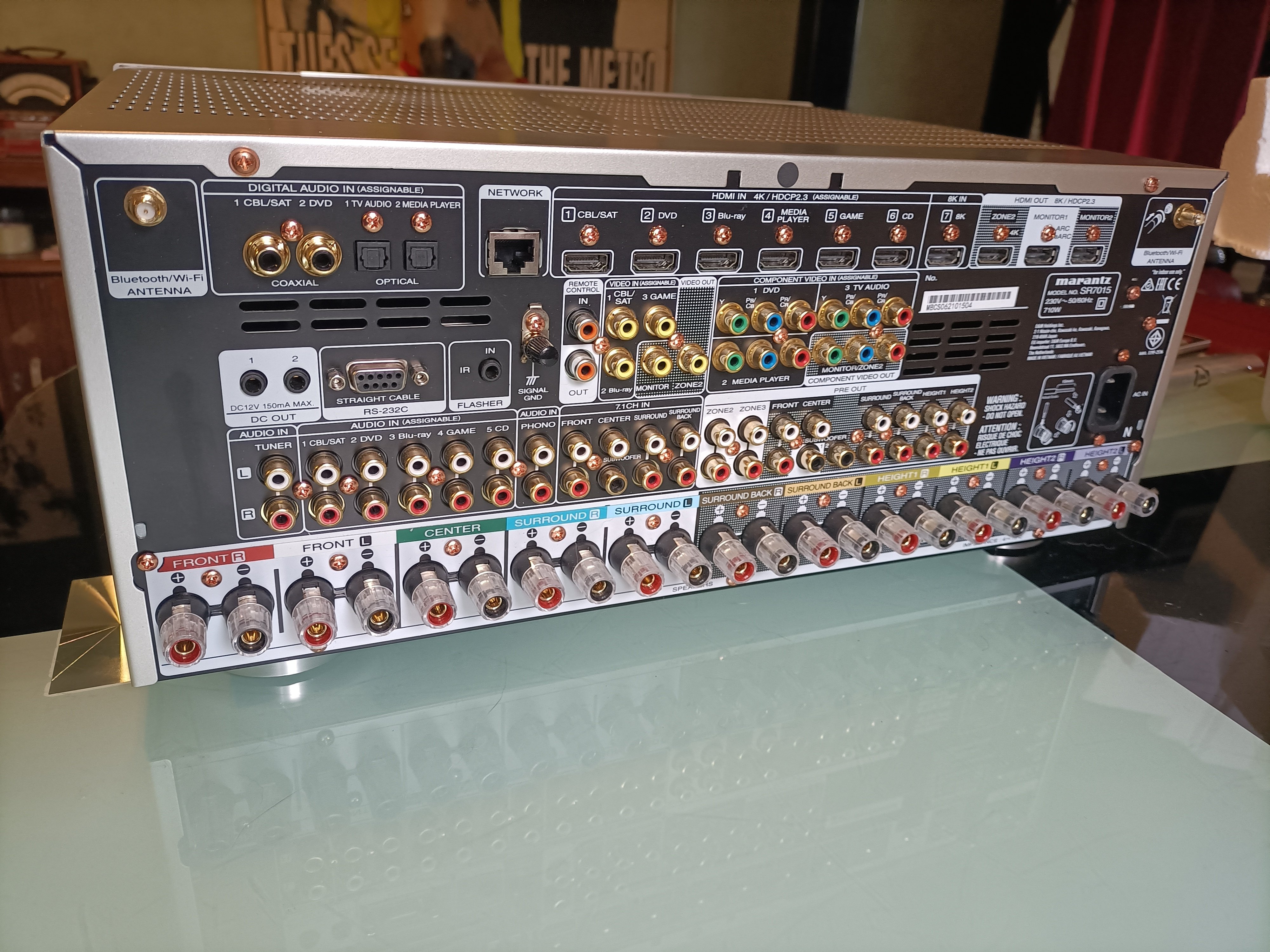 Marantz SR7015 AV Receiver |﻿ AV Receivers & Processors