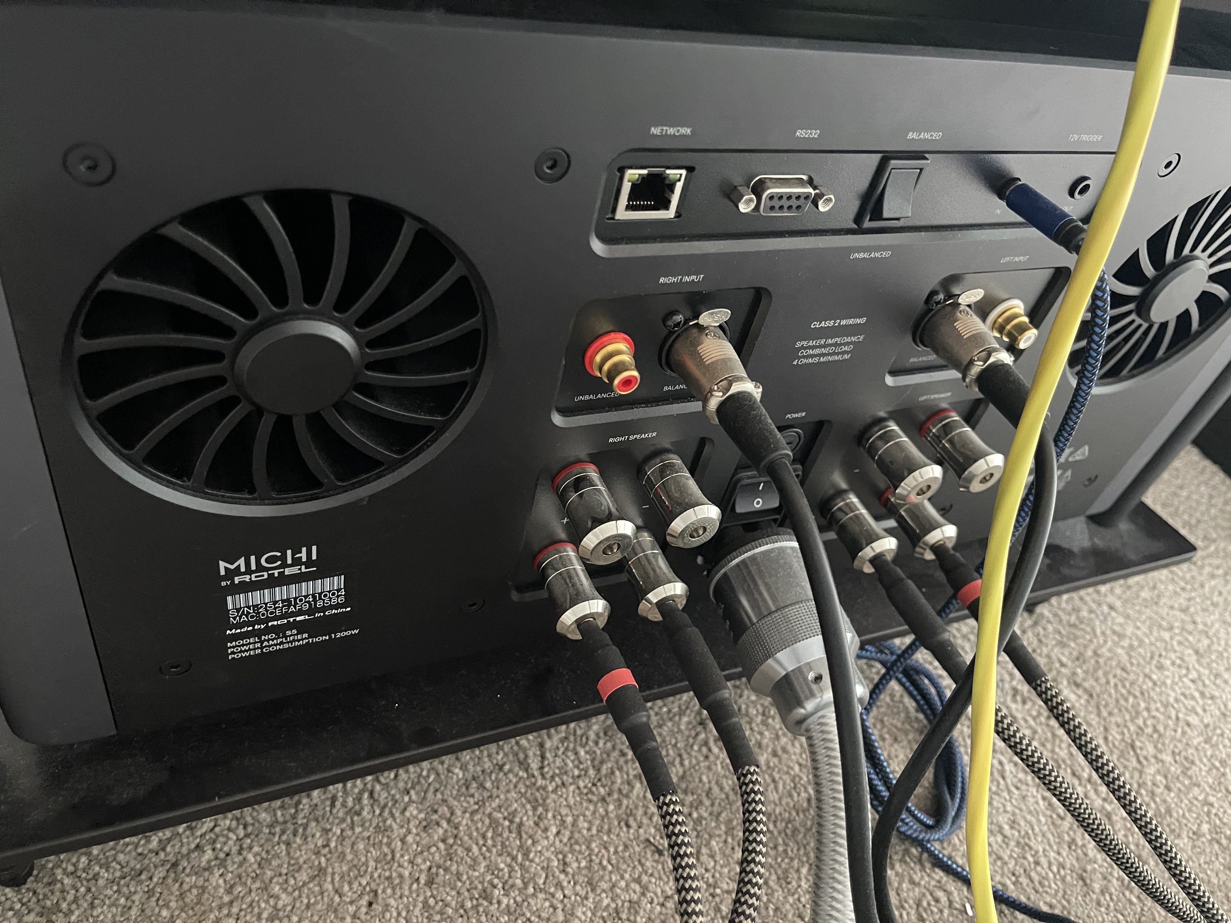 Rotel Michi S5 Stereo Power Amplifier |﻿ Power Amplifiers