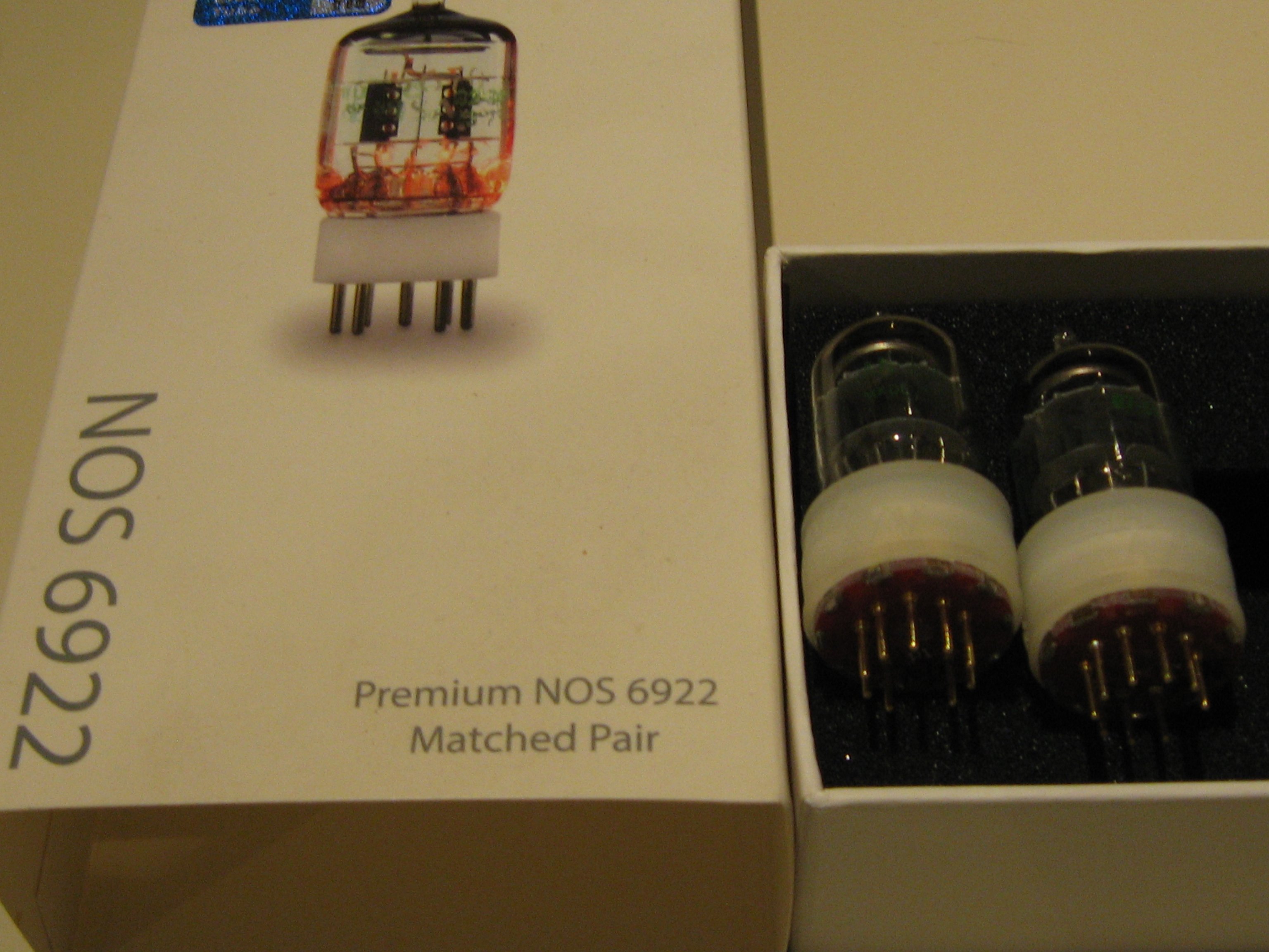 iFi audio PREMIUM NOS 6922 TUBES Valves/Tubes |﻿ Valves / Tubes