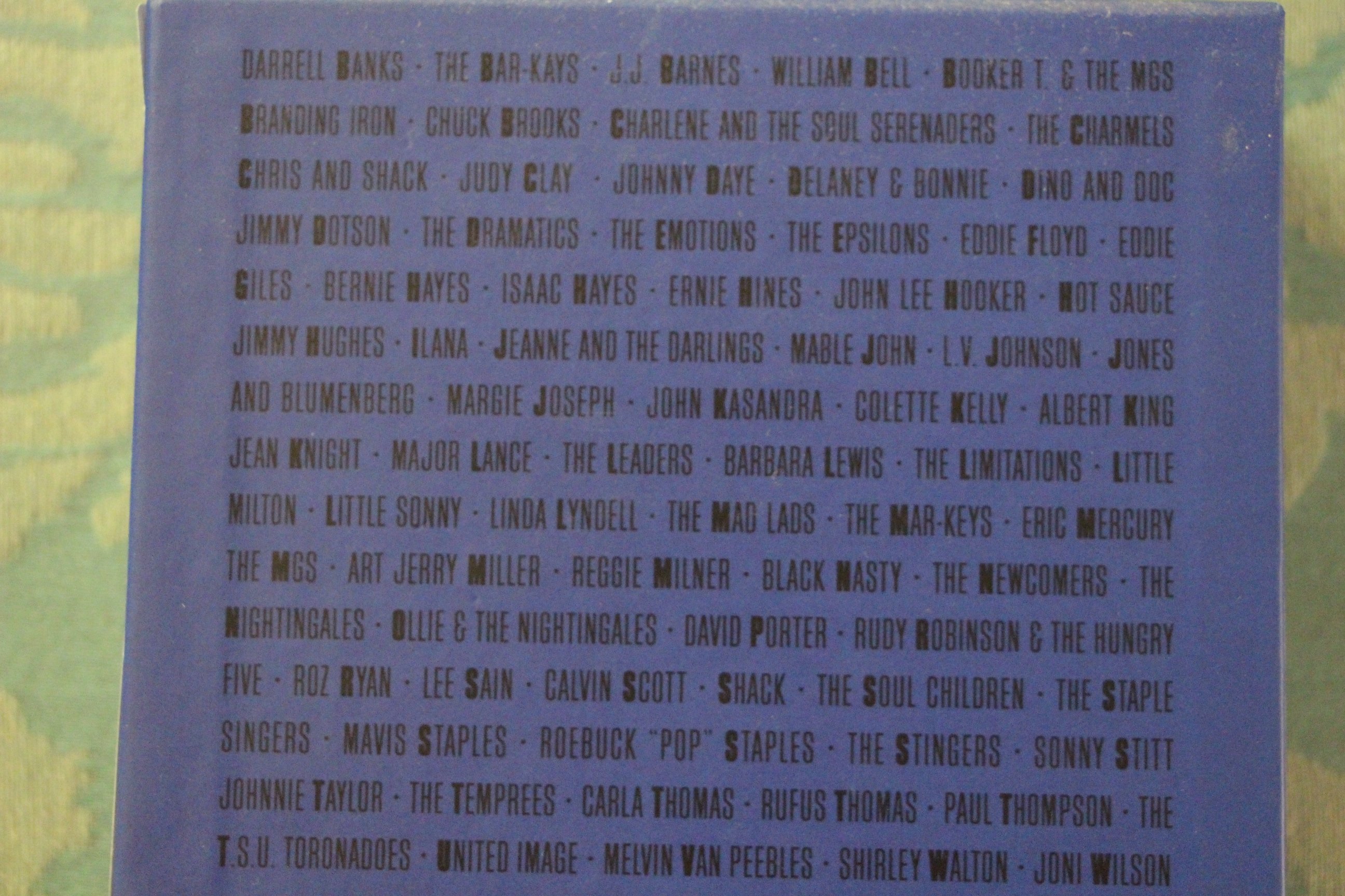 Stax Soul Singles Vol 2 1968-71 CD Box Set |﻿ CD / SACD