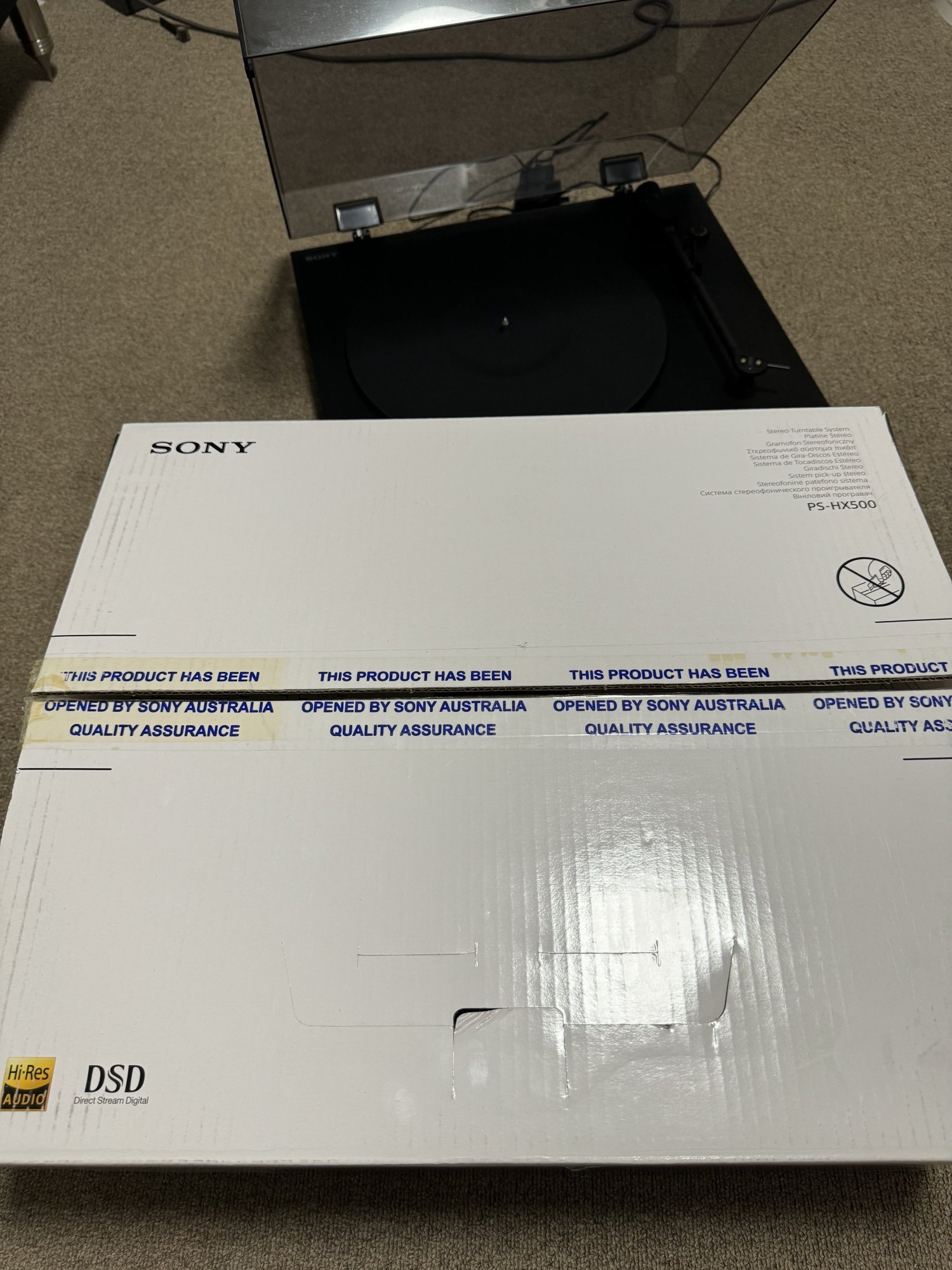 Sony PS-HX500 Turntable |﻿ Turntables & Record Players