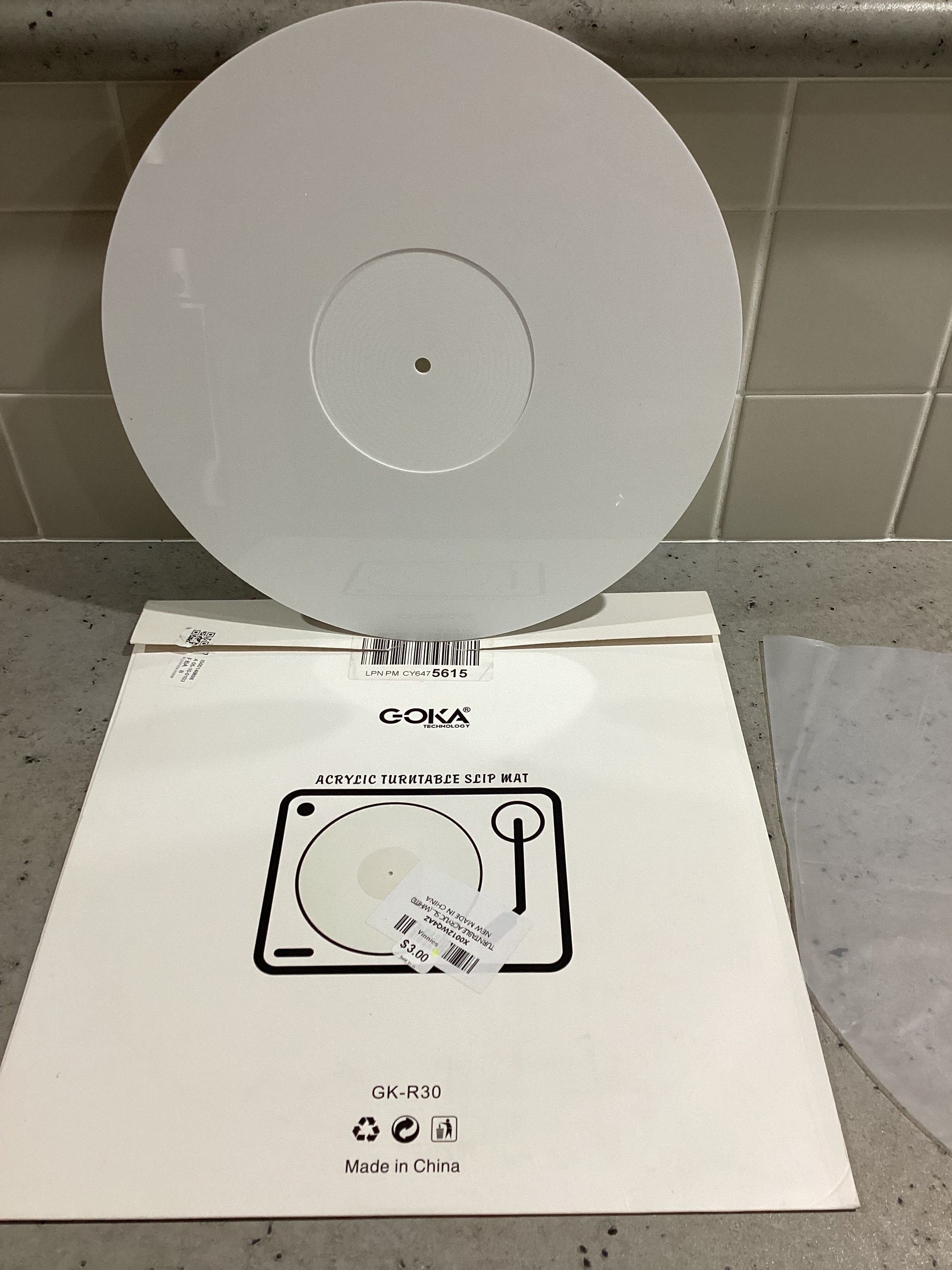Brand new Acrylic turntable slip made. Only at Vinnies. - Turntables ...