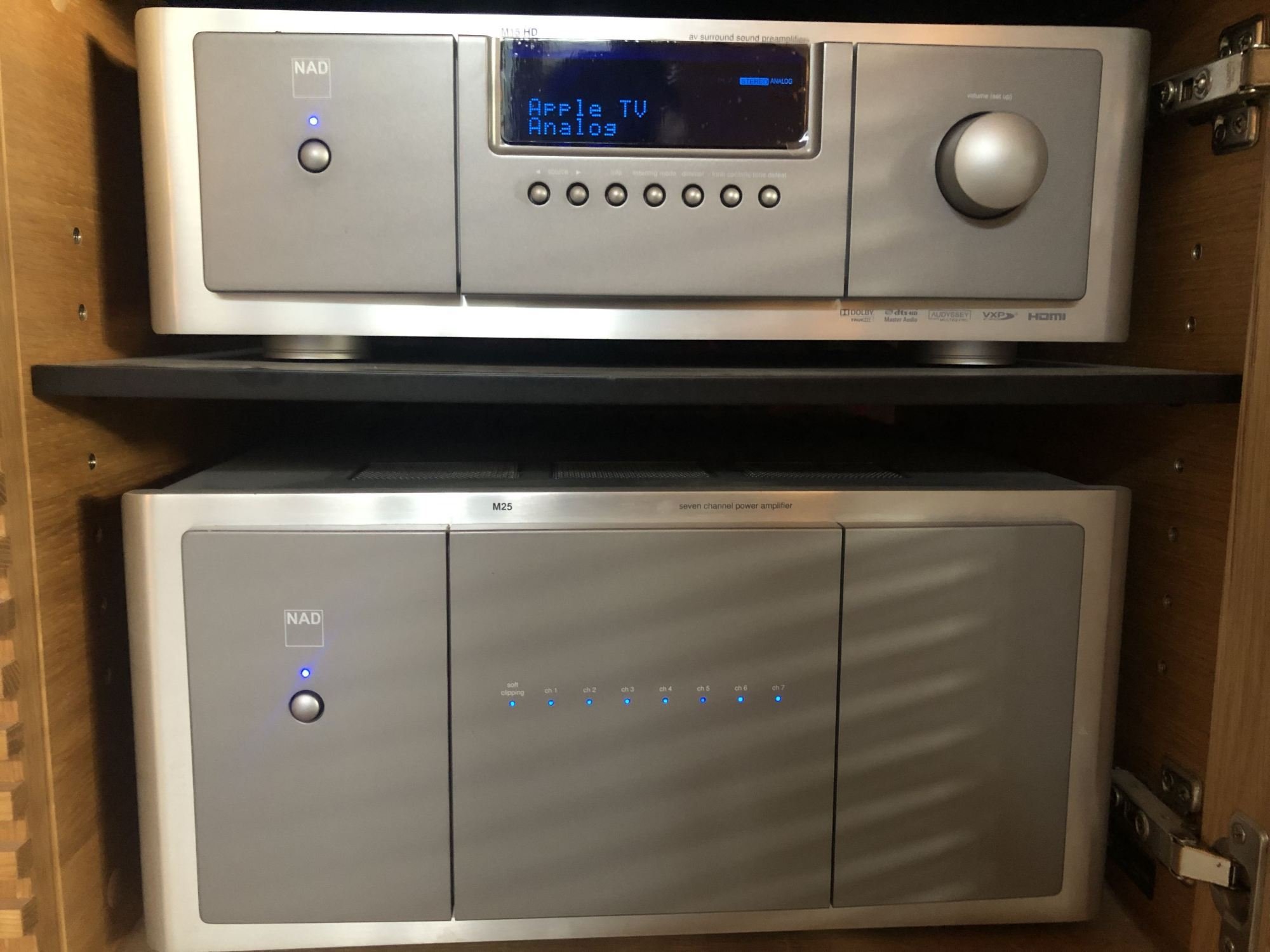 NAD Electronics M25 Power Amplifier - Multi Channel Amplifiers - StereoNET