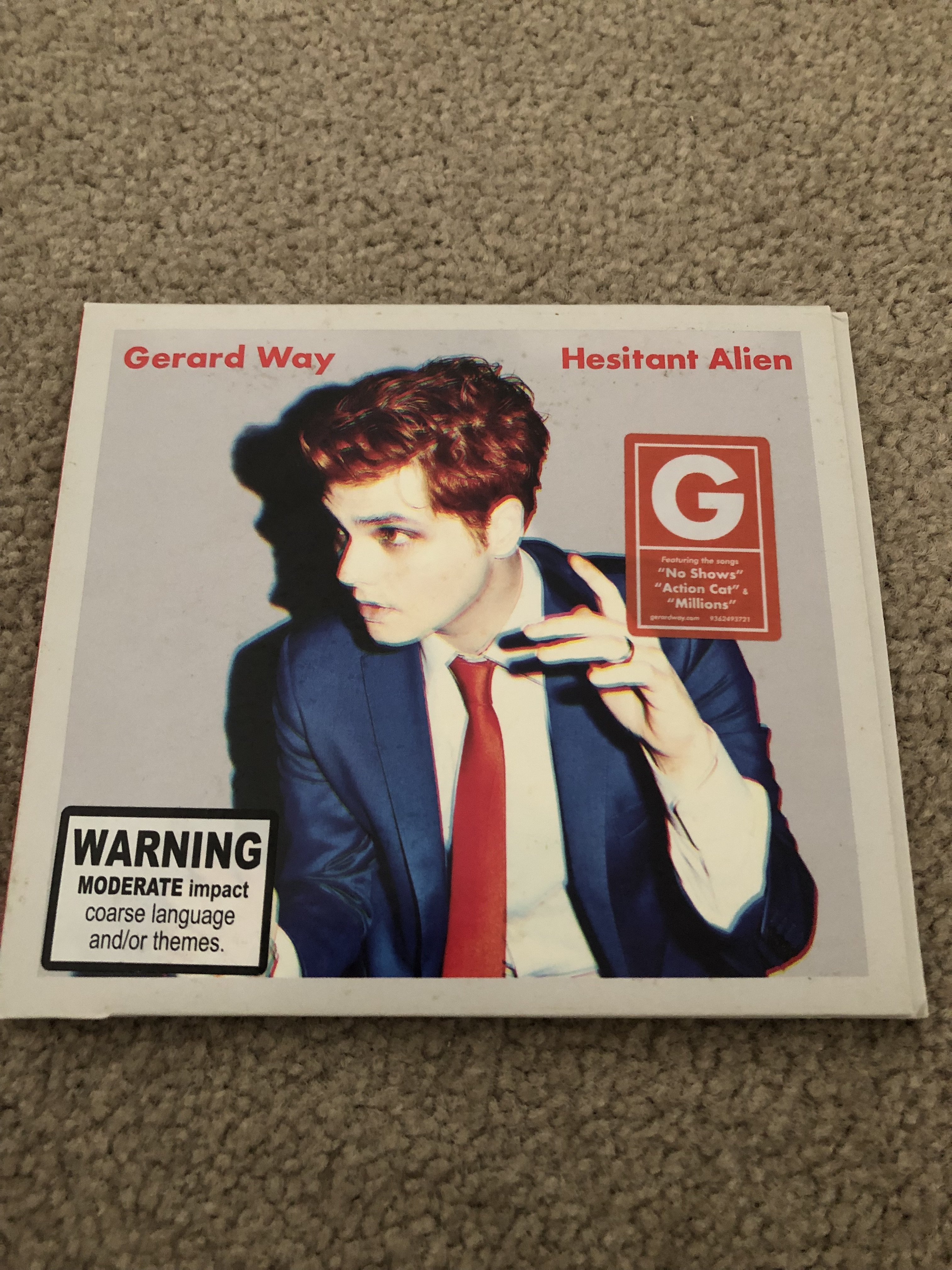 Gerard Way ( My Chemical Romance) - Hesitant Alien CD |﻿ CD / SACD