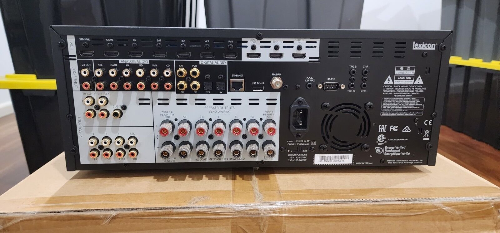 Lexicon RV-6 AV Receiver - AV Receivers & Processors - StereoNET