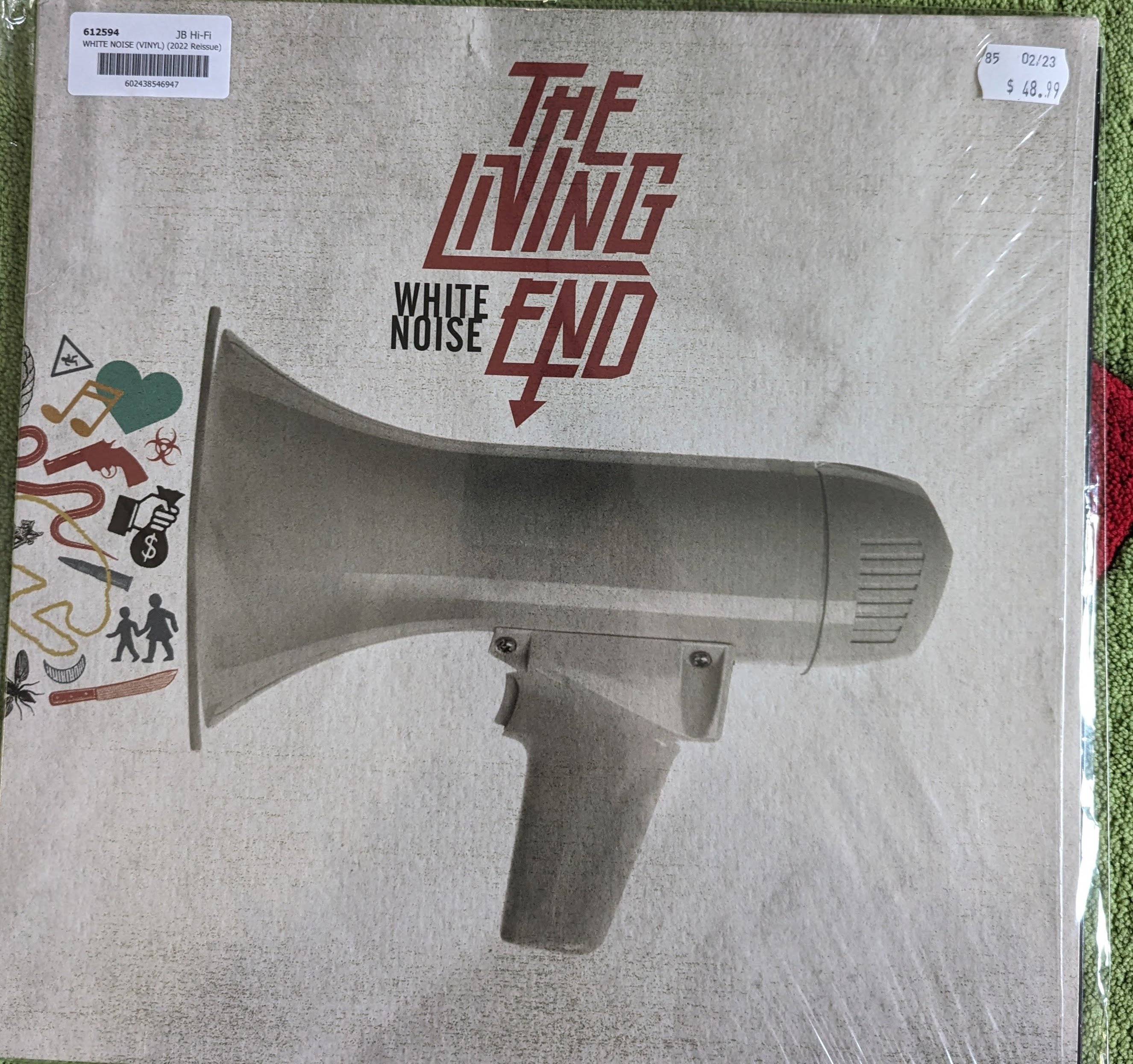 White Noise - The Living End album Vinyl Record (LP) |﻿ Vinyl Records