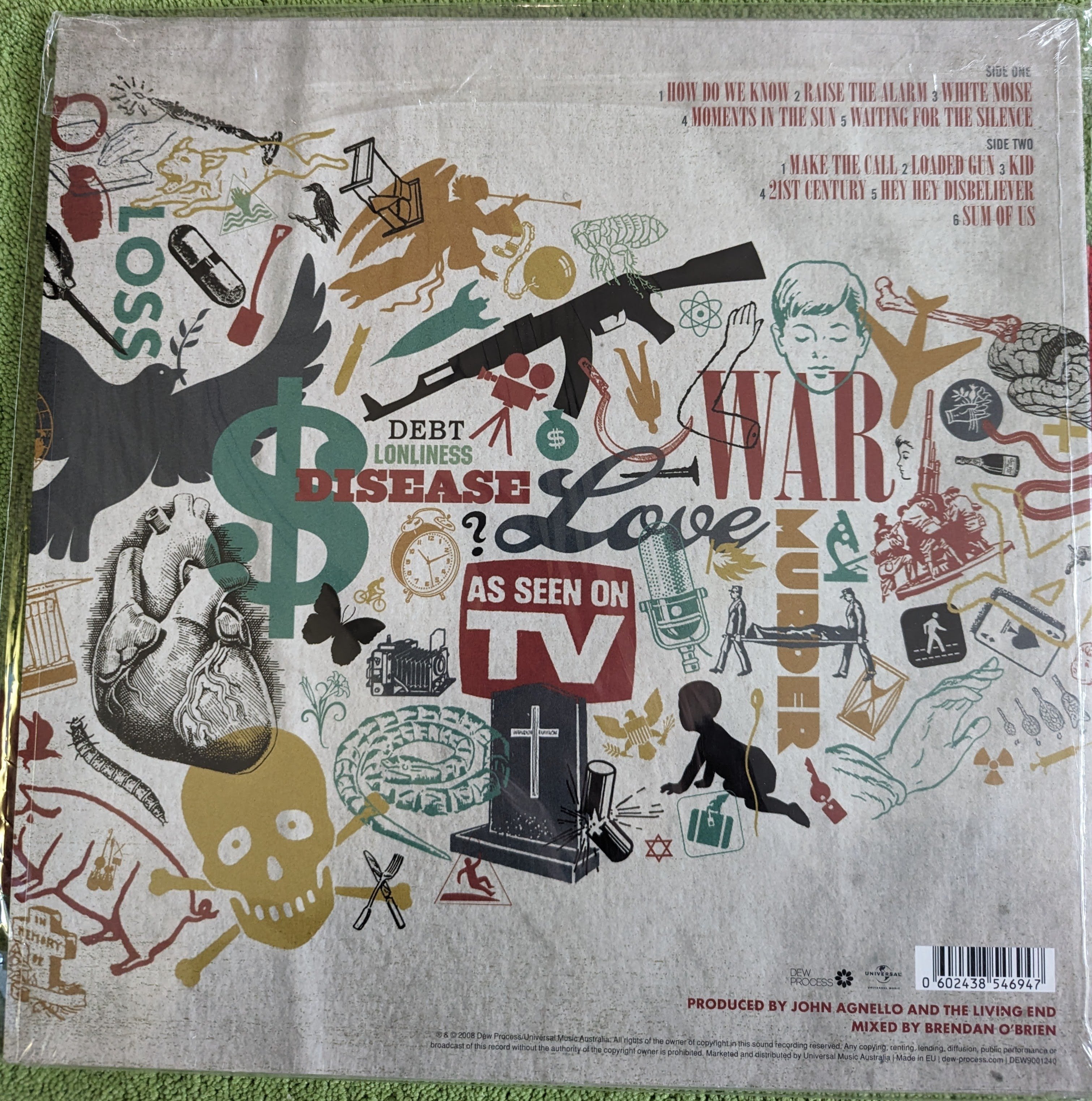 White Noise - The Living End album Vinyl Record (LP) |﻿ Vinyl Records