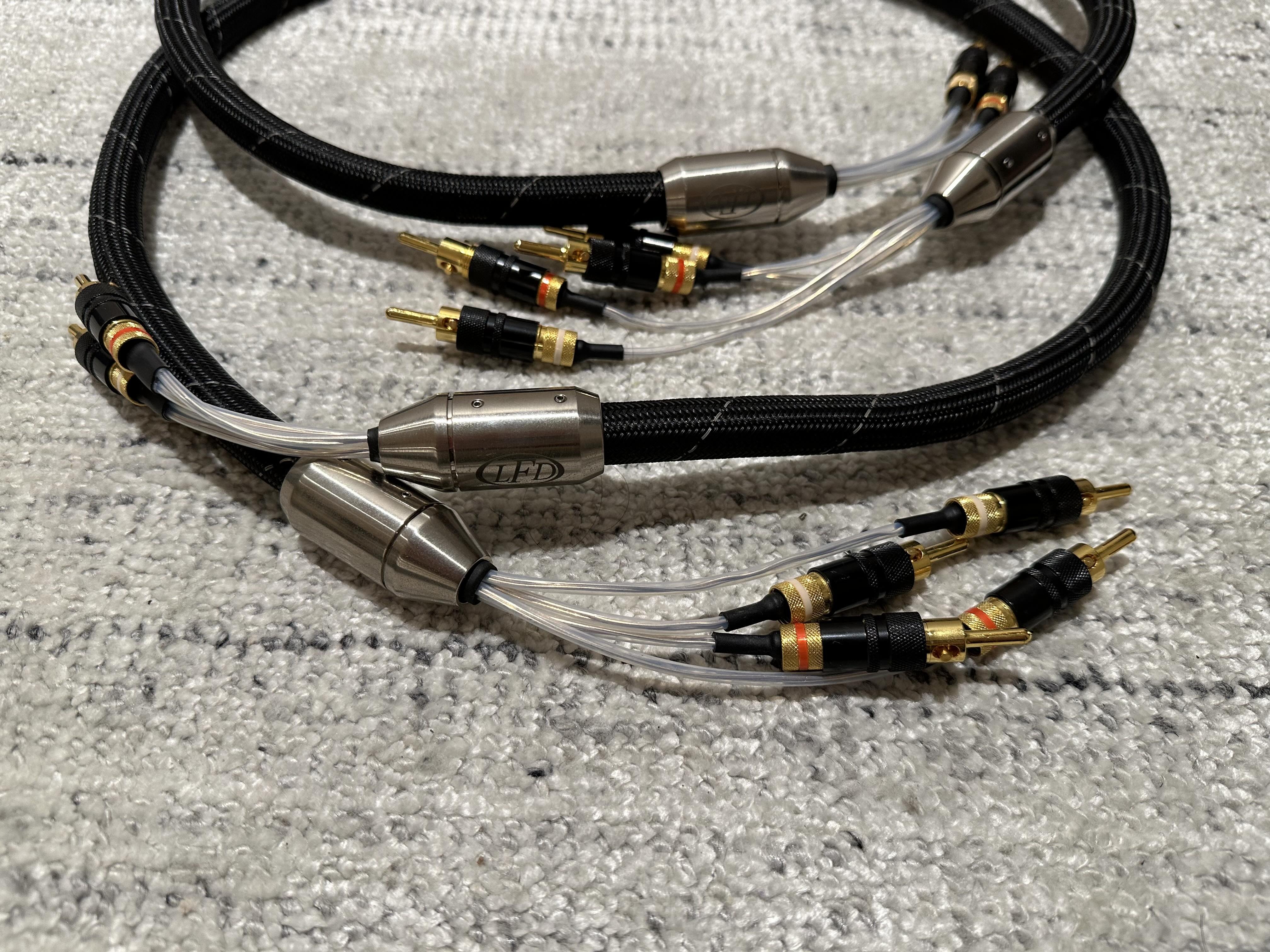 LFD Audio Silver Reference Speaker Cables |﻿ Speaker Cables