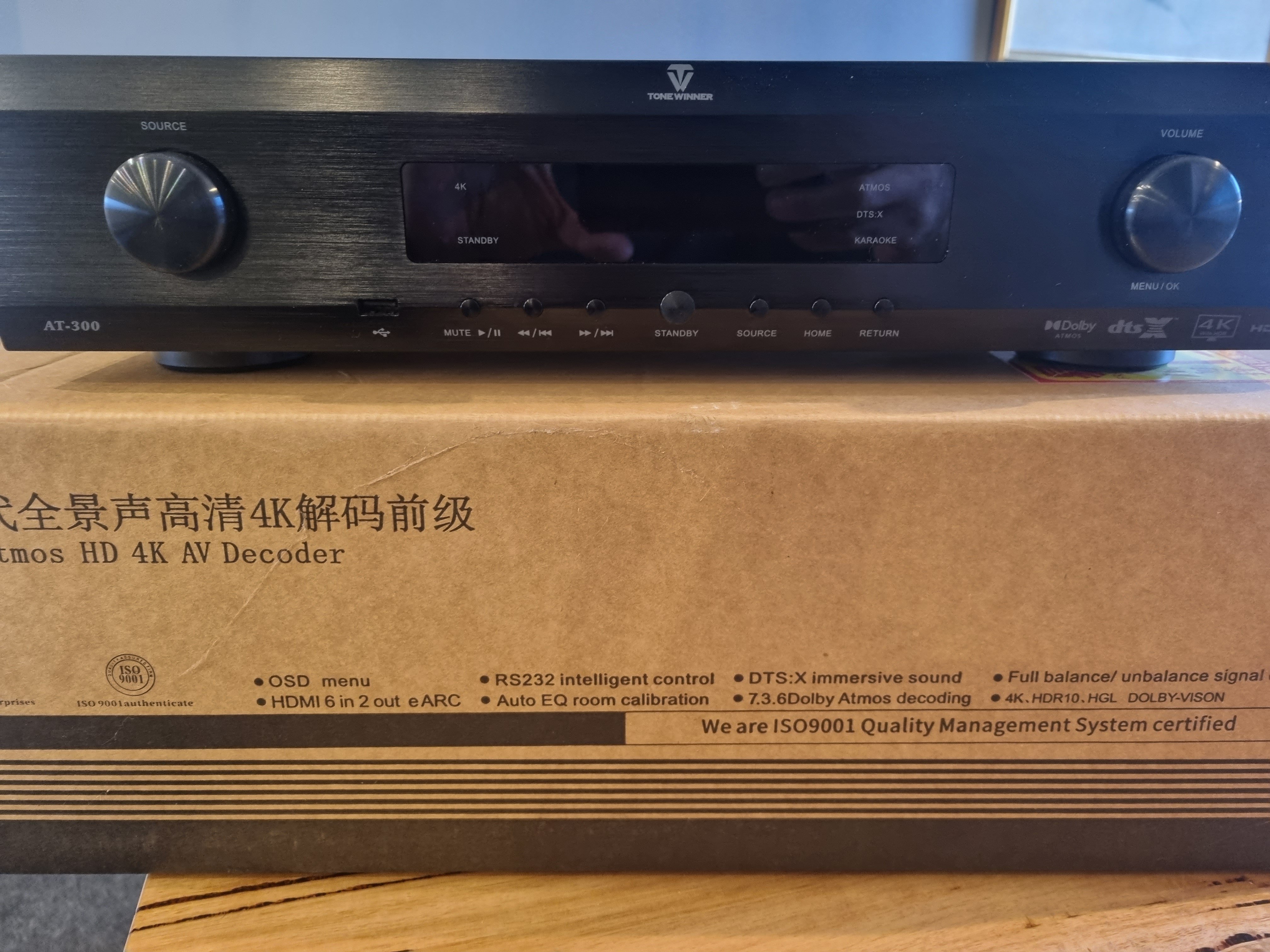 Tonewinner AT-300 AV Processor |﻿ AV Receivers & Processors