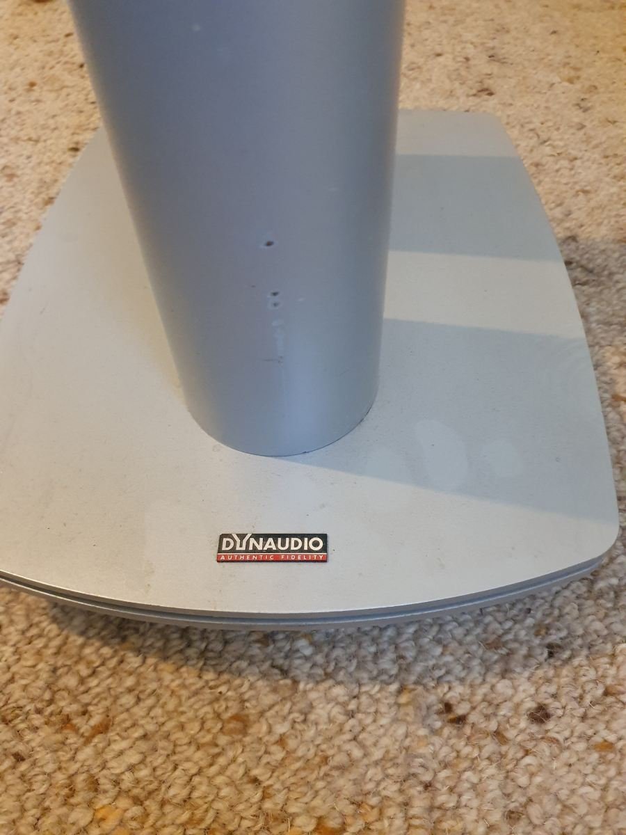 Dynaudio Stand 4 Silver Speaker Stands |﻿ Speaker Stands
