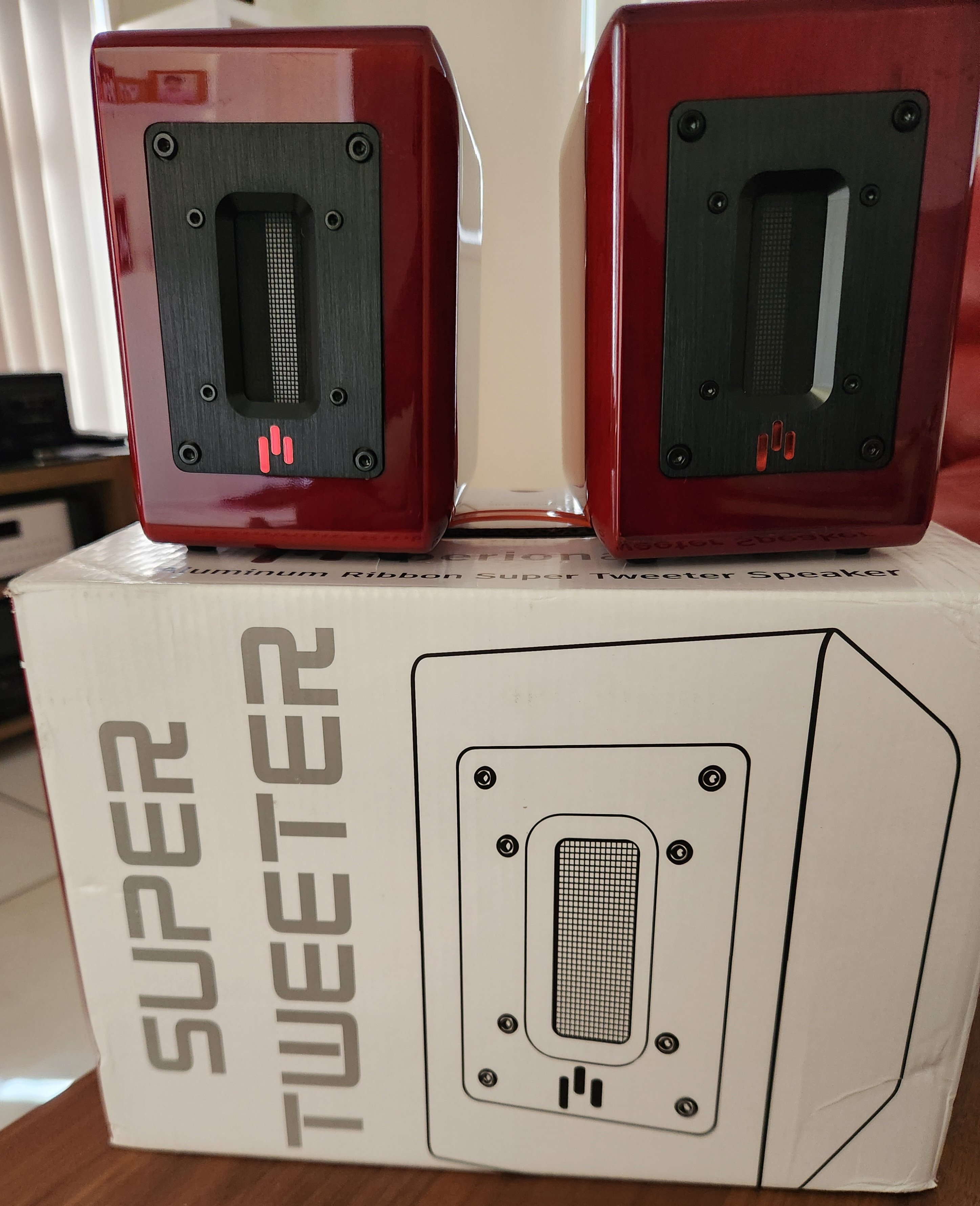 Aperion Audio Aluminum Ribbon Super Tweeters - Bookshelf & Small ...