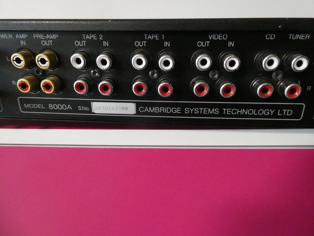 Audiolab 8000A Integrated Amplifier (Solid State) - Integrated ...