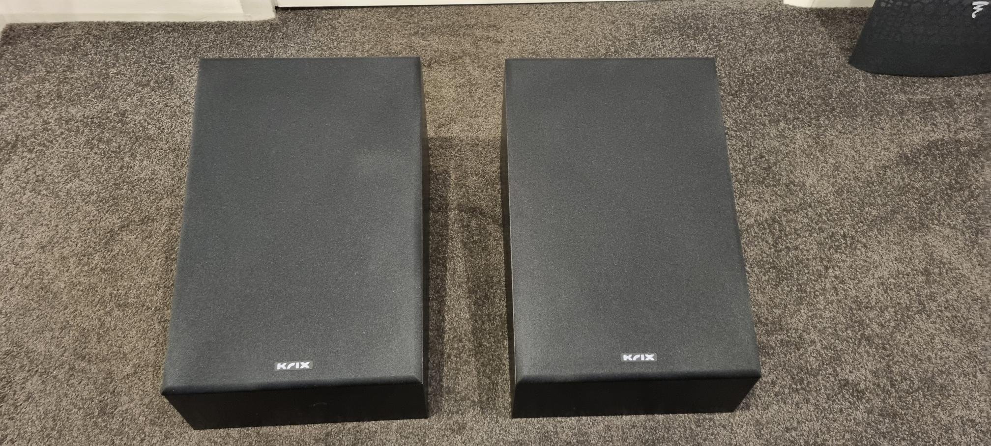 Krix Dynamix mk2 Surround Speakers - Installed / Surround / Dedicated ...