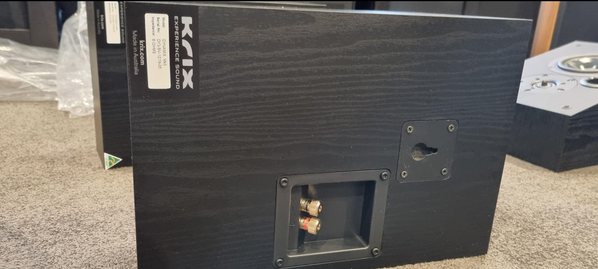 Krix Dynamix mk3 Surround Speakers - Installed / Surround / Dedicated ...