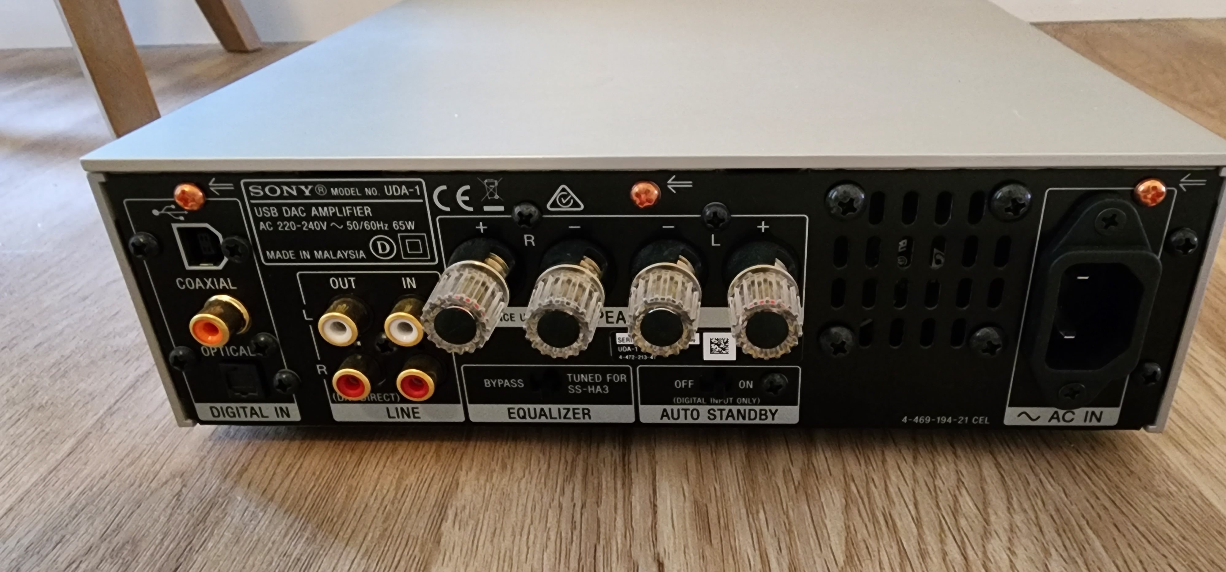 Sony UDA-1 Integrated Amplifier (Solid State) - Integrated Amplifiers ...