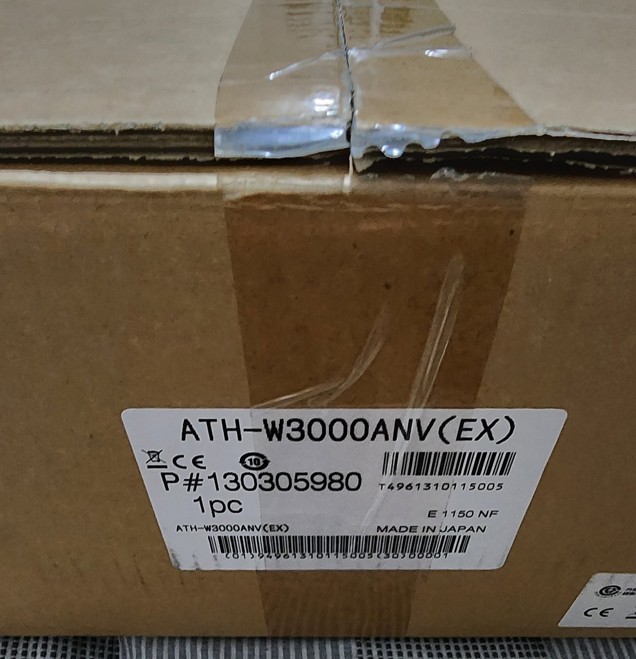 Audio-Technica ATH-W3000ANV Headphones - Over/On Ear |﻿ Headphones (Over/On Ear)