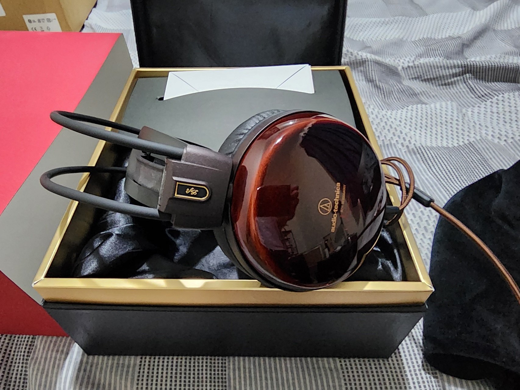 Audio-Technica ATH-W3000ANV Headphones - Over/On Ear |﻿ Headphones ...