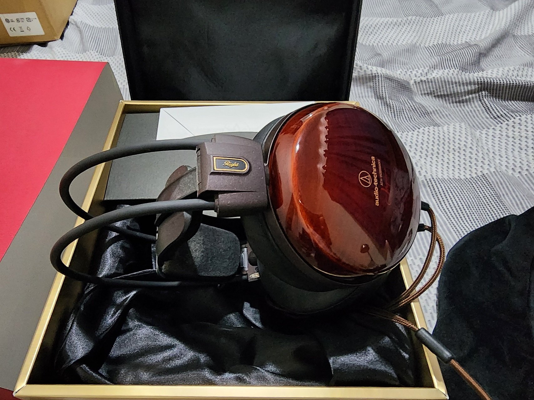 Audio-Technica ATH-W3000ANV Headphones - Over/On Ear |﻿ Headphones ...