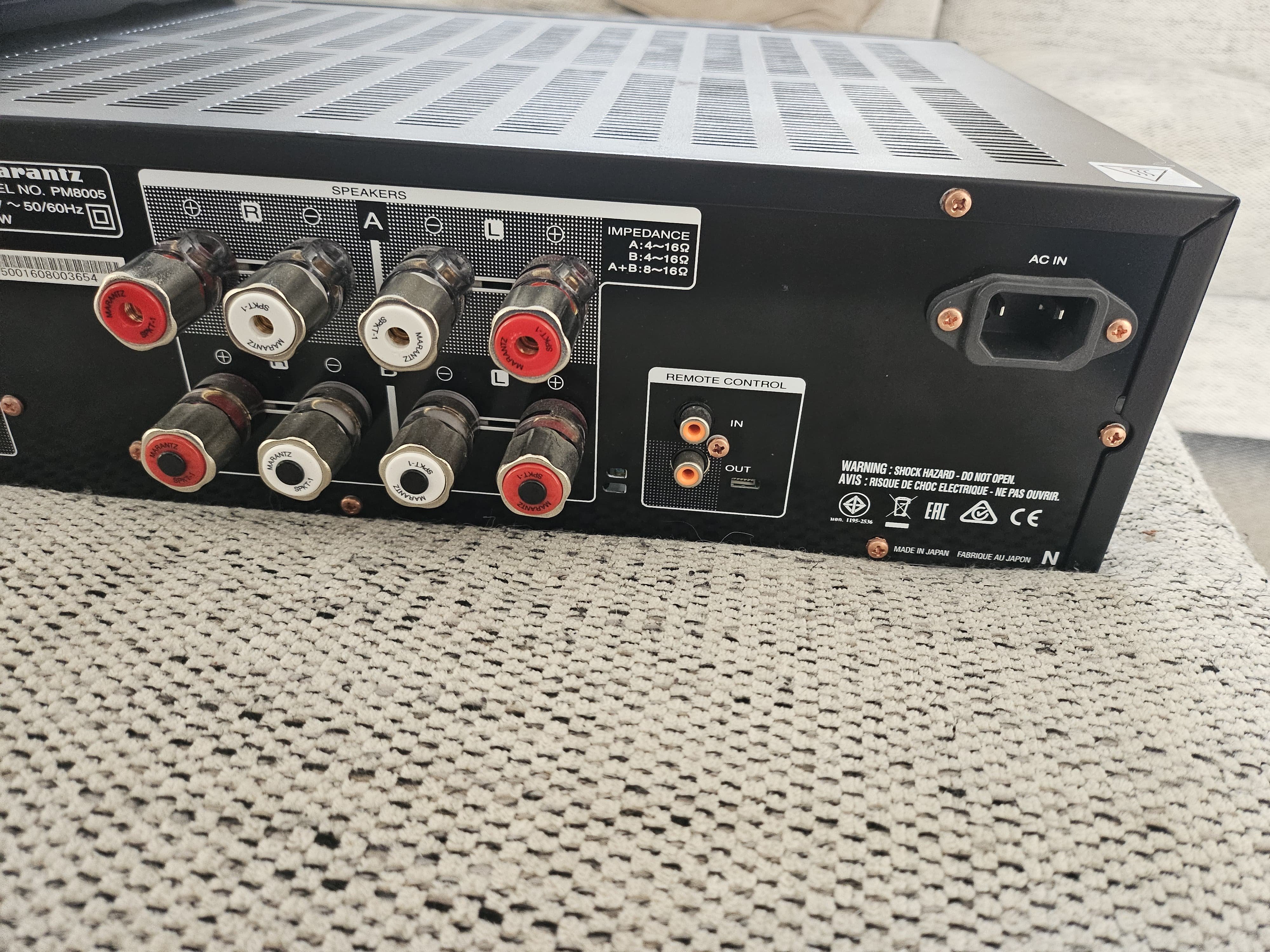 Marantz PM8005 Integrated Amplifier (Solid State) - Integrated Amplifiers - StereoNET