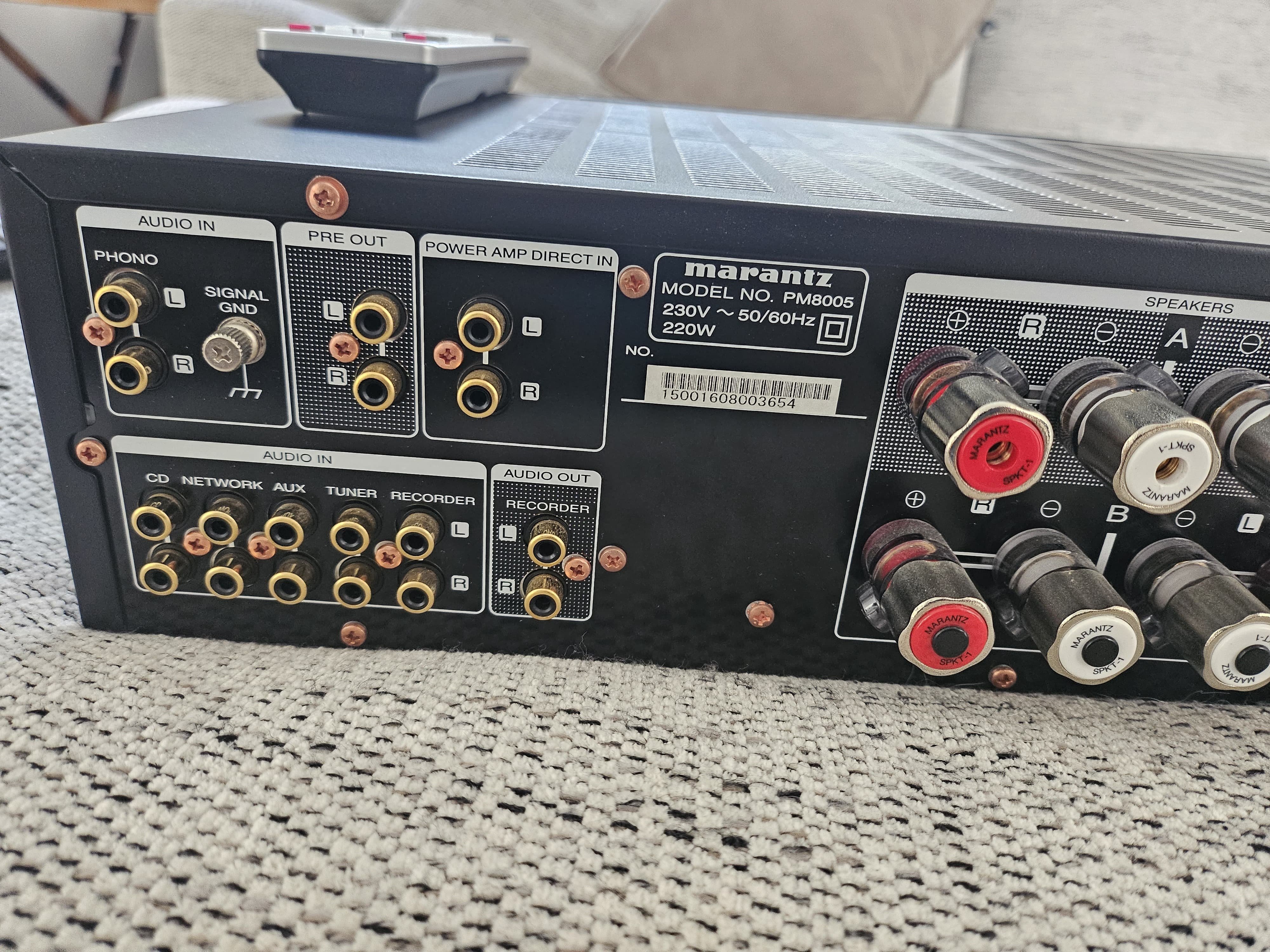 Marantz PM8005 Integrated Amplifier (Solid State) - Integrated Amplifiers - StereoNET