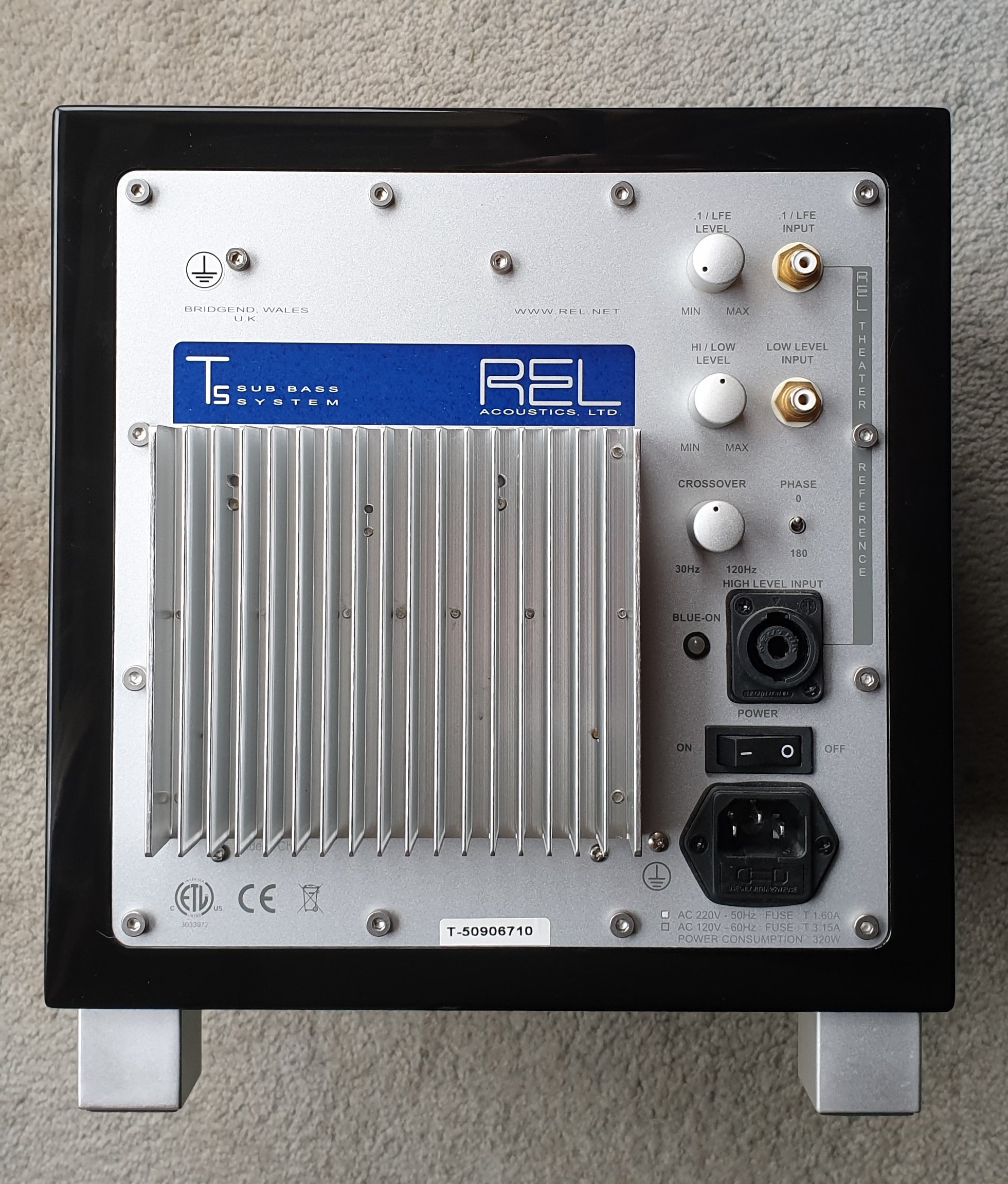 REL Acoustics T5 Subwoofer (Active / Powered) |﻿ Subwoofers