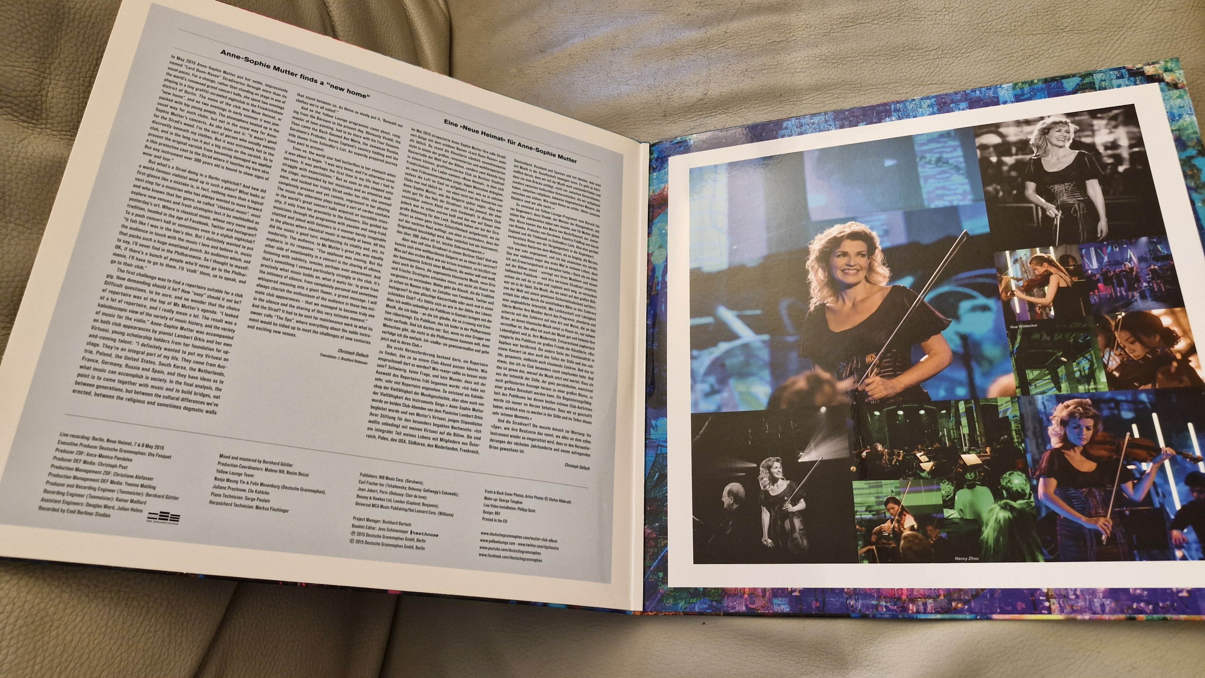 Anne Sophie Mutter Live Vinyl Record (Double LP) - Vinyl Records ...