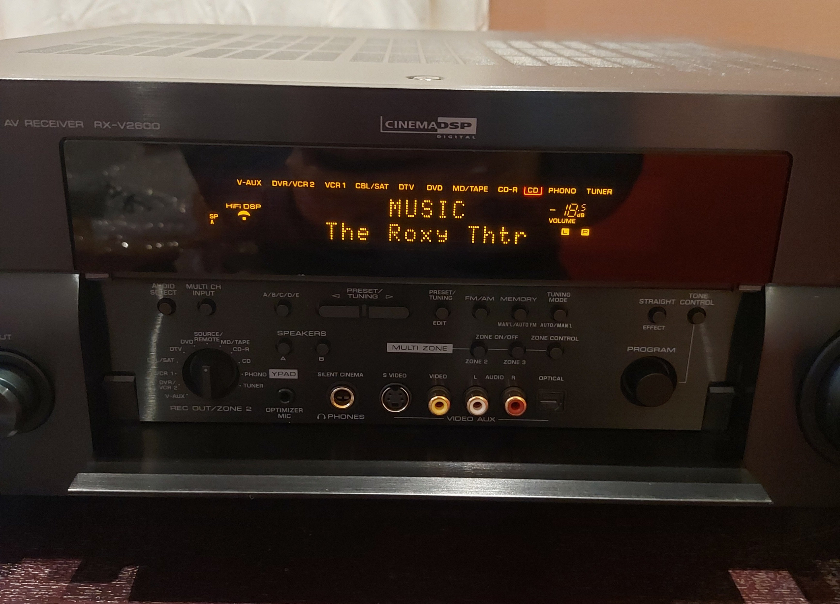 Yamaha RX-V2600 AV Receiver - AV Receivers & Processors - StereoNET