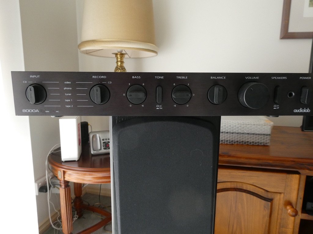 Audiolab 8000A Integrated Amplifier (Solid State) - Integrated ...