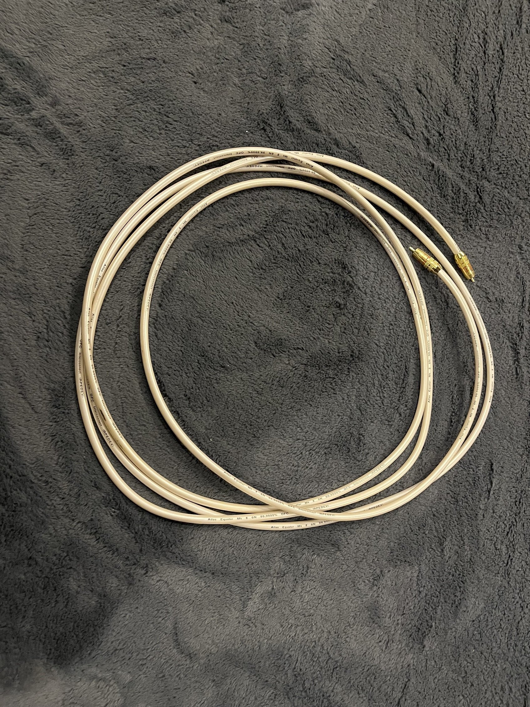 Atlas Cables 5m Atlas Equator Interconnect Cables (RCA) - Interconnects ...