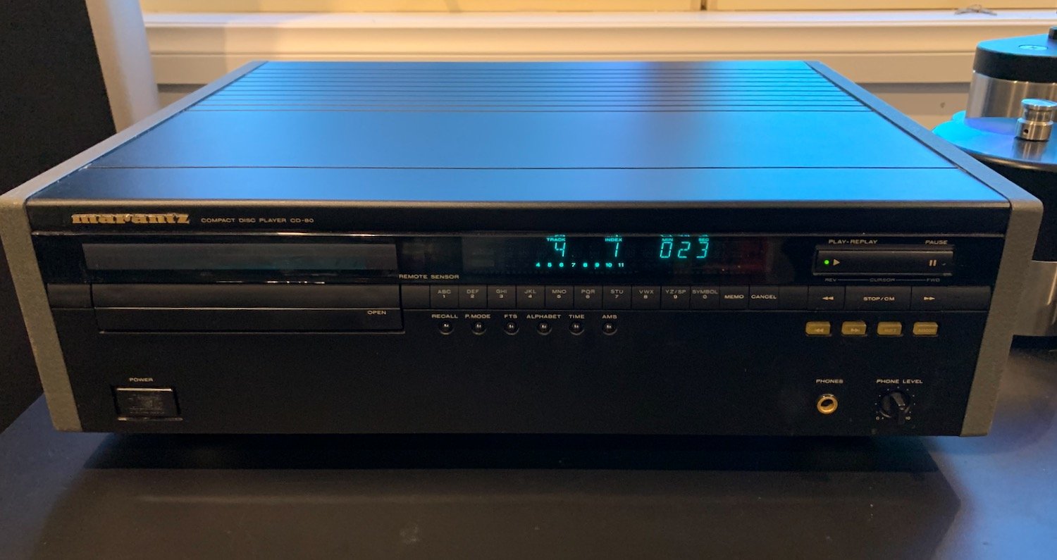 Marantz CD80 CD Player |﻿ CD/SACD Players & Transport