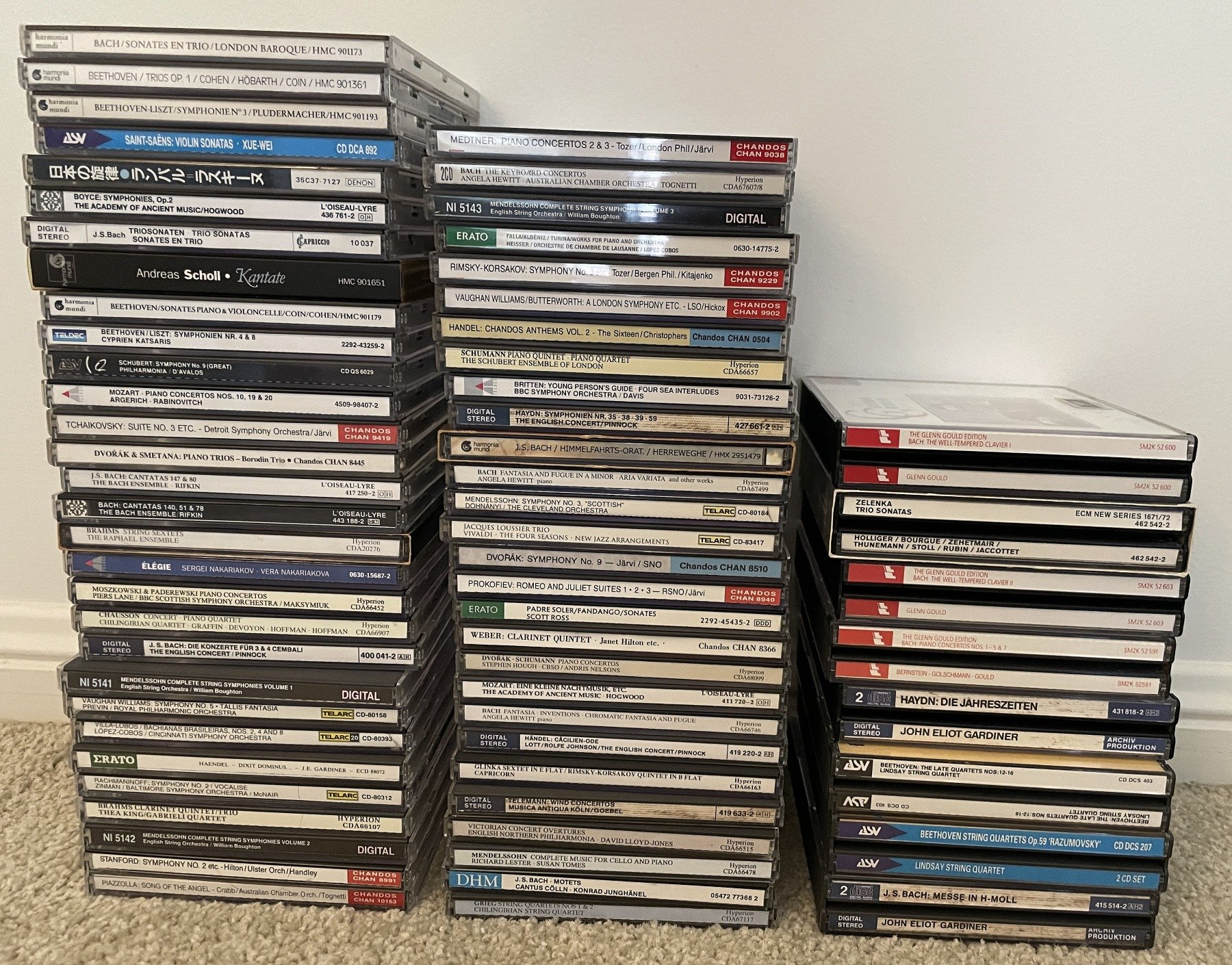 Classical CD's lot 2 Chandos, Teldec, Erato, ASV etc CD |﻿ CD / SACD