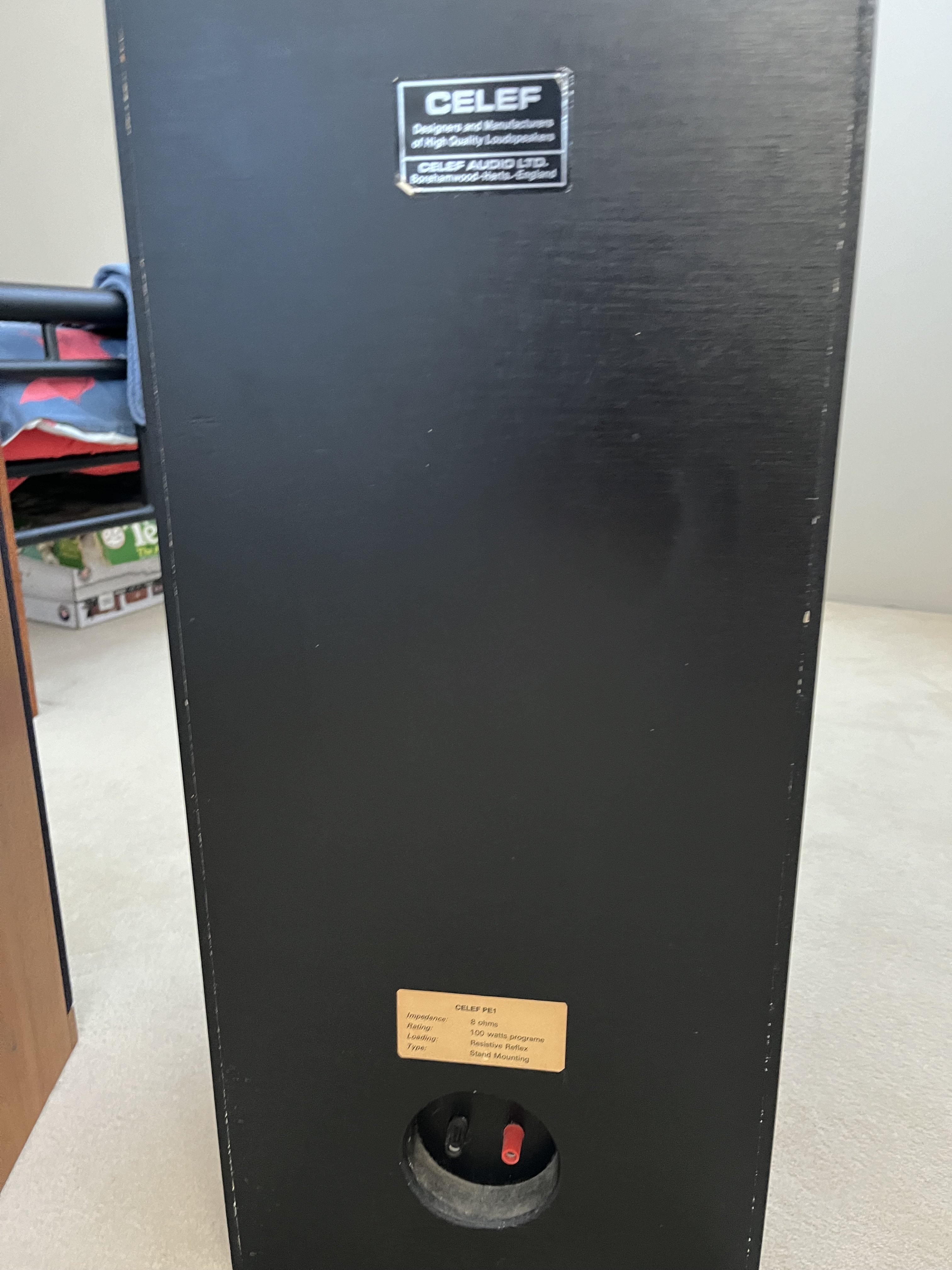 Celef PE1 Standmount Loudspeakers - Floorstanders & Large Monitors ...