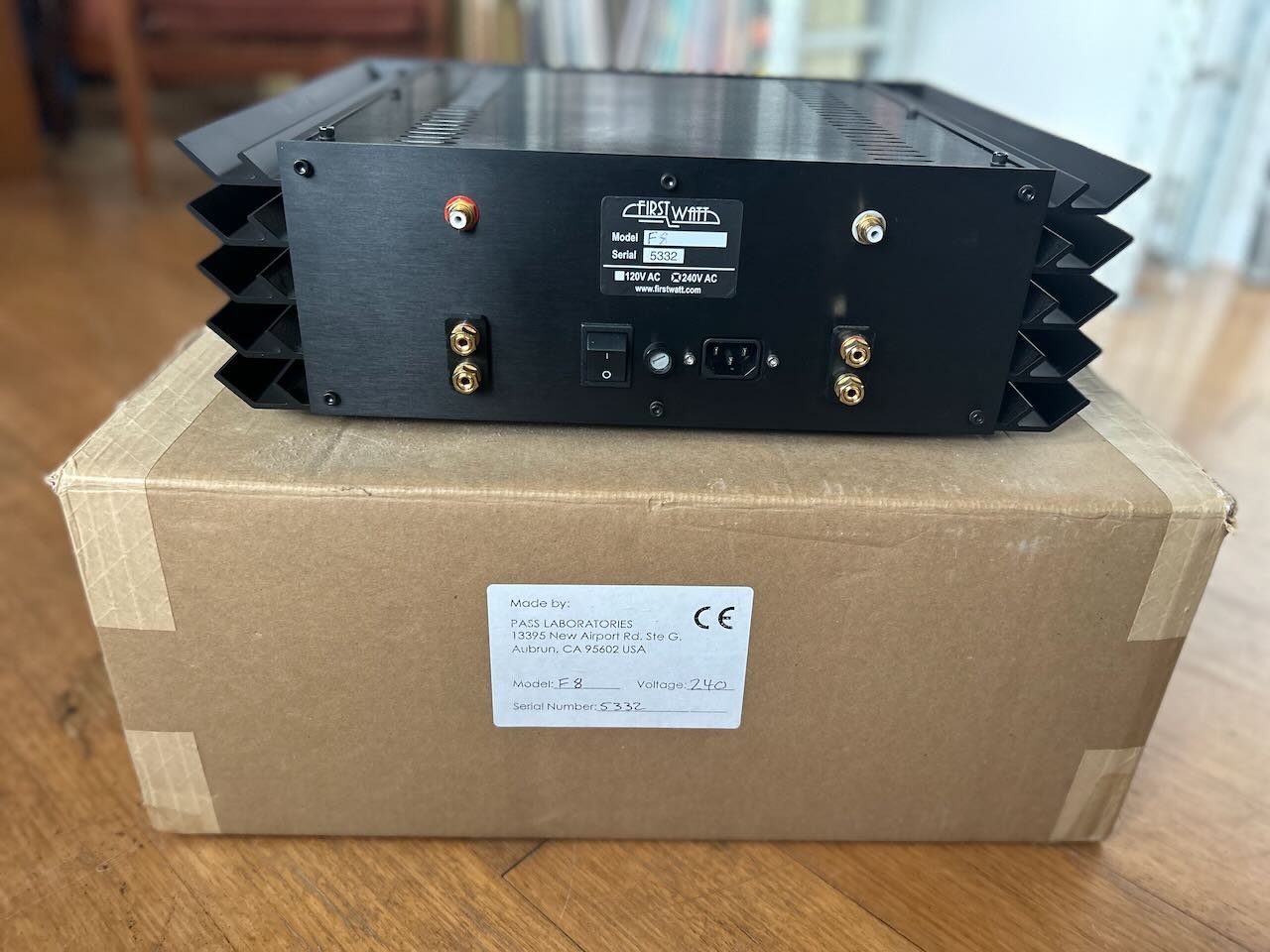 First Watt F8 Power Amplifier - Power Amplifiers - StereoNET
