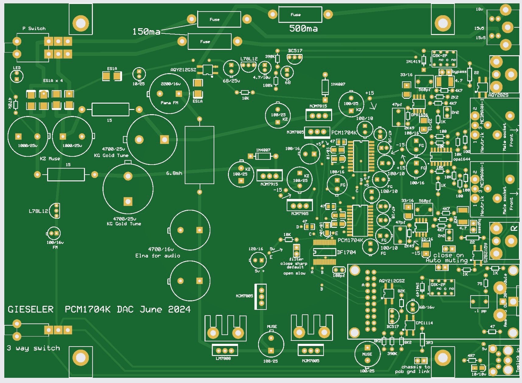 PCM1702/1704K DAC - any interest? - Gieseler Audio - StereoNET