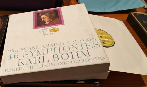 Mozart Complete Symphonies Bohm German DGG 15LPs Vinyl Record (LP ...