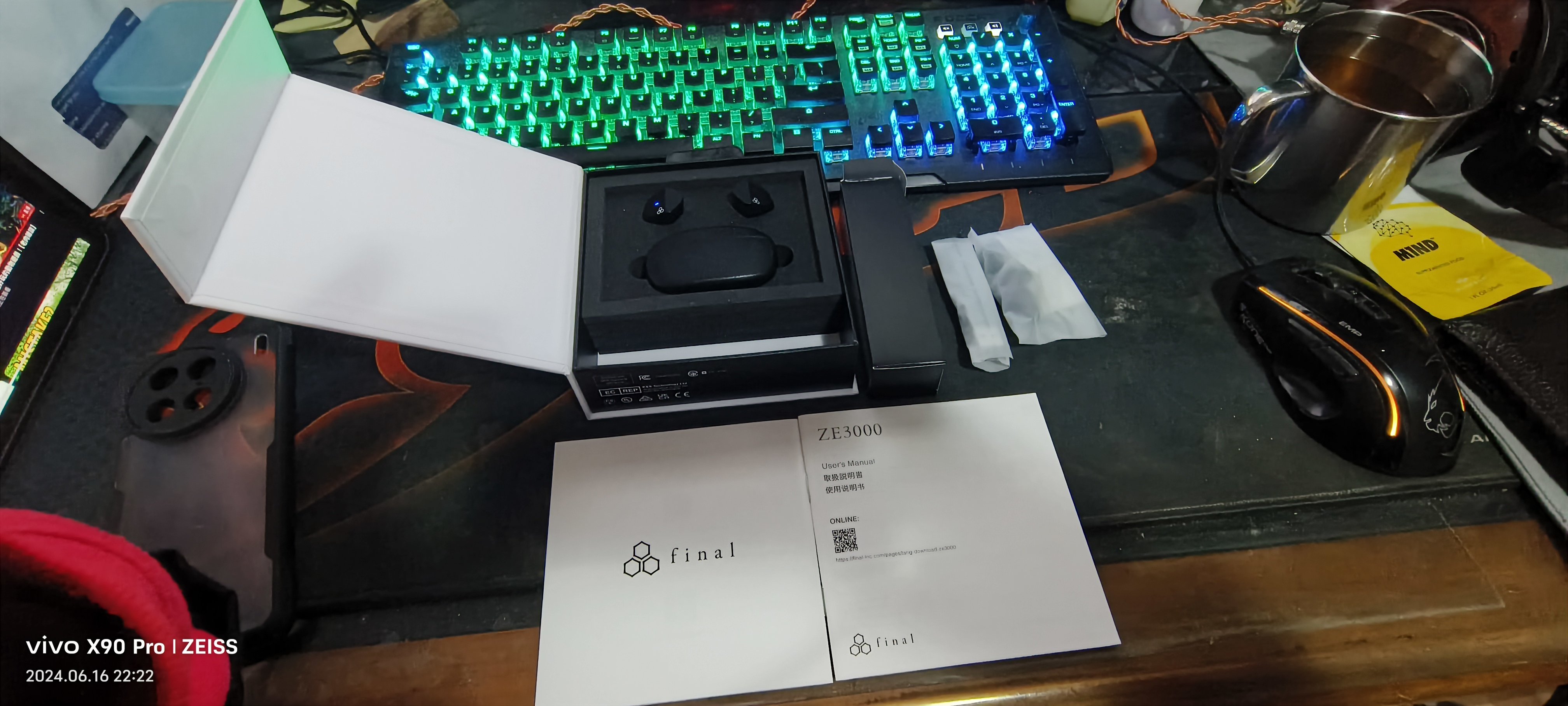 Final Audio ZE3000 Wireless Earbuds |﻿ Headphones (In Ear Monitors)