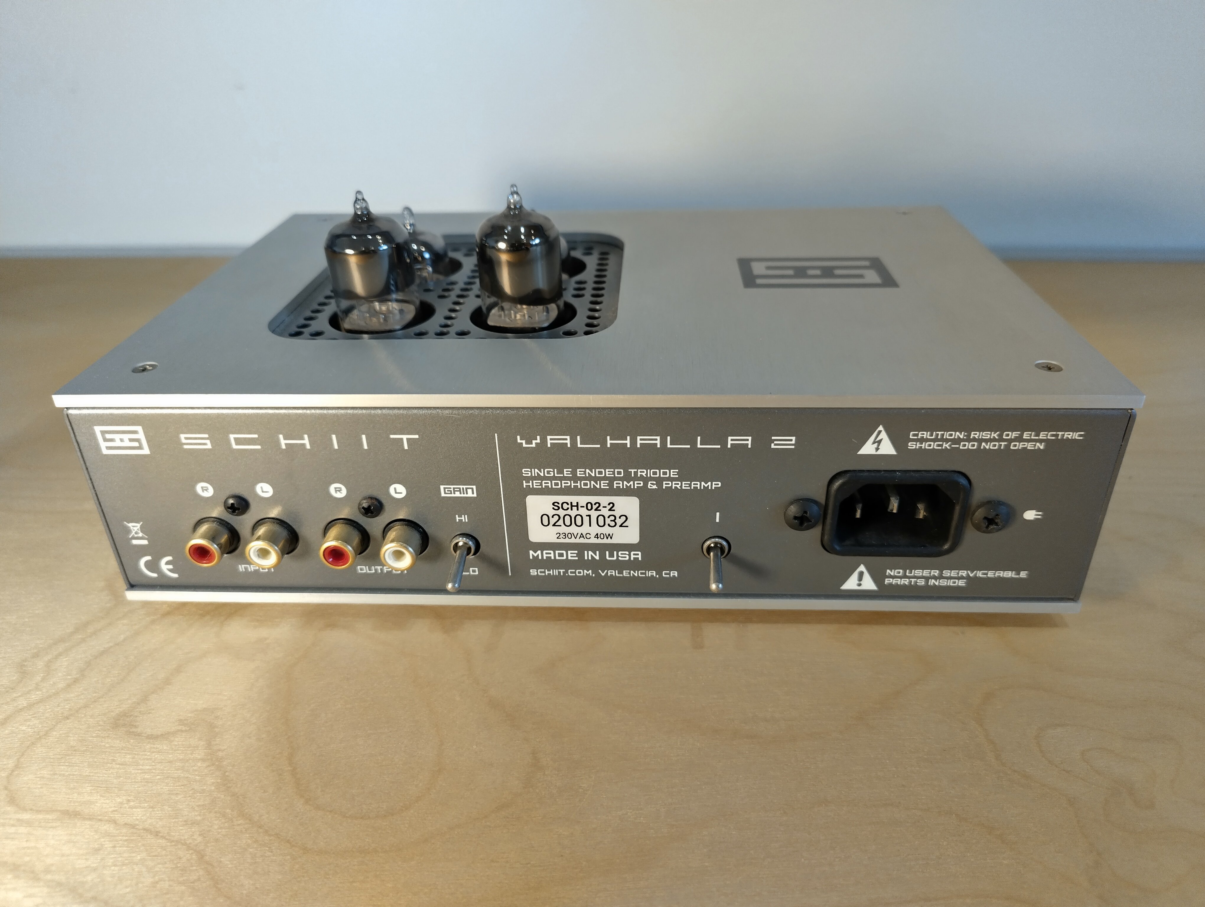 Schiit Audio Valhalla 2 Headphone Amplifier - Headphone Amps & DACs ...