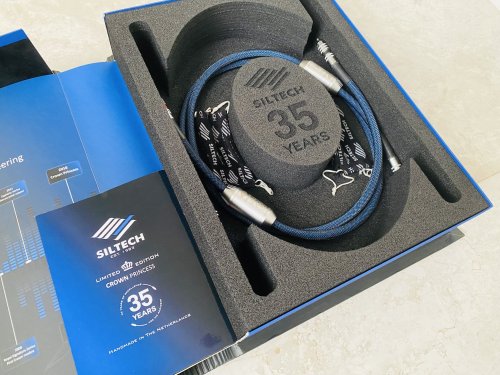 Siltech Cables Crown Princess 35th Anniversary Interconnect Cables (RCA) - Interconnects - StereoNET