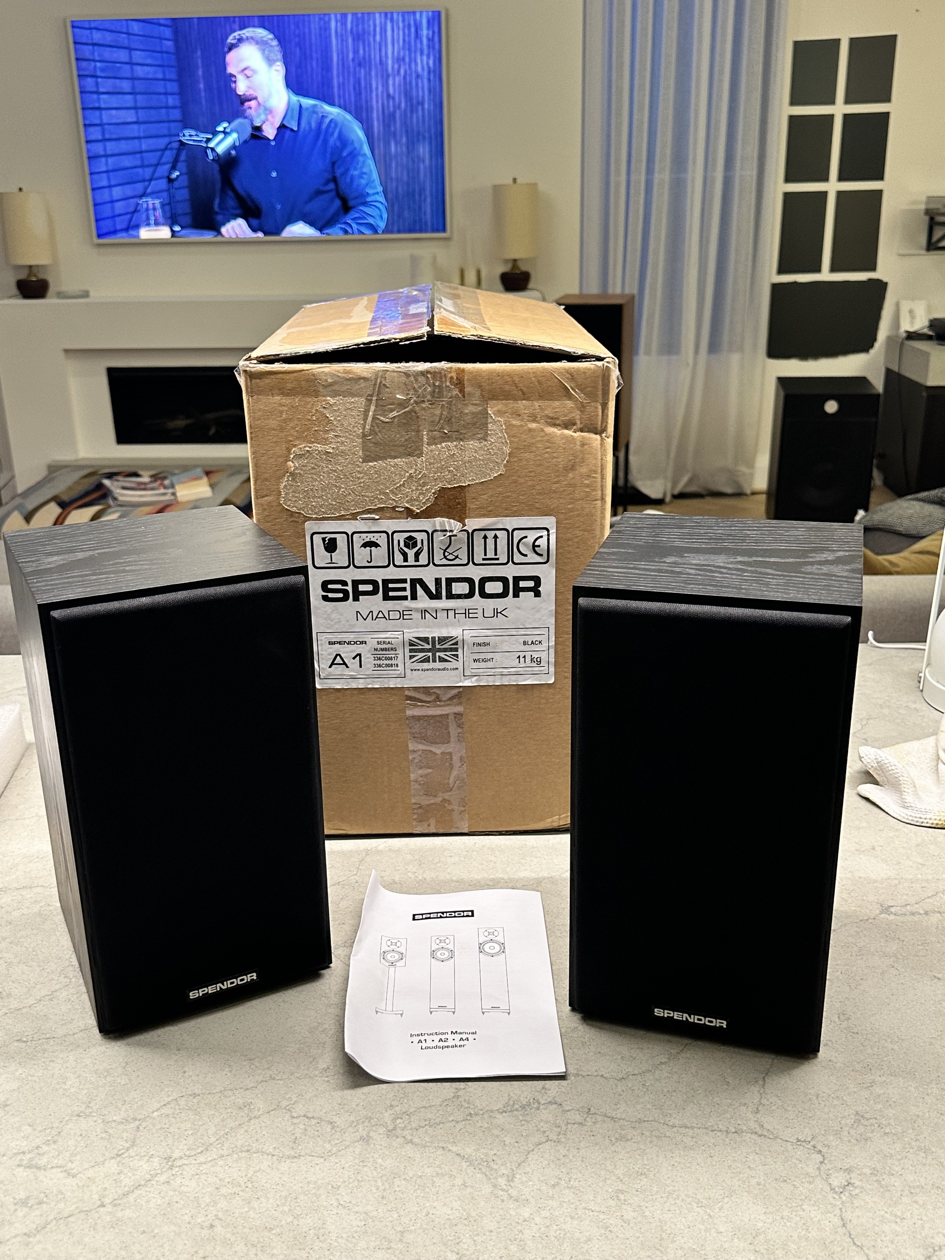 Spendor A1 Bookshelf Loudspeakers - Bookshelf & Small Monitors - StereoNET