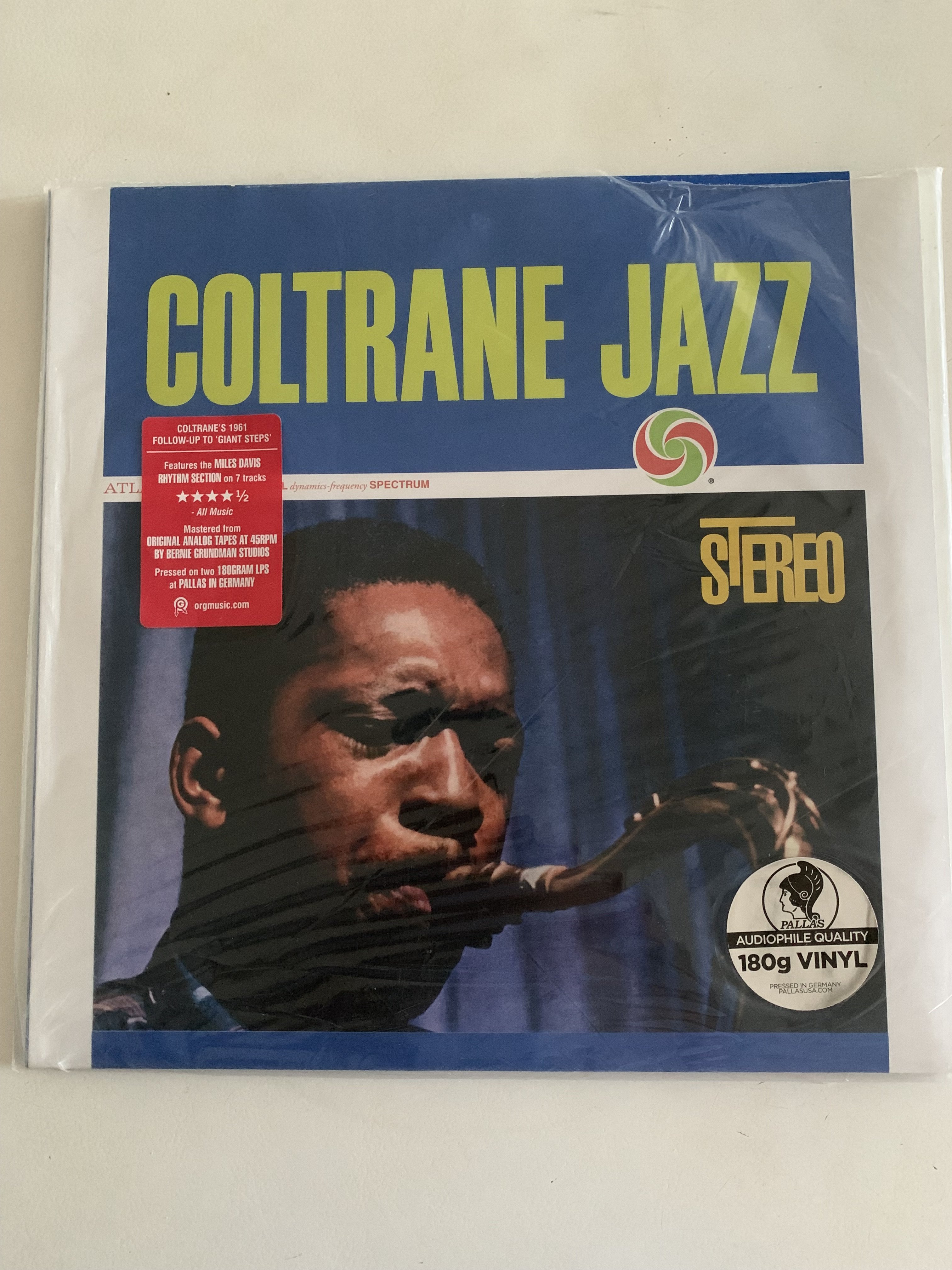John Coltrane-Coltrane Jazz ORG 45rpm Vinyl Record (Double LP) - Vinyl ...