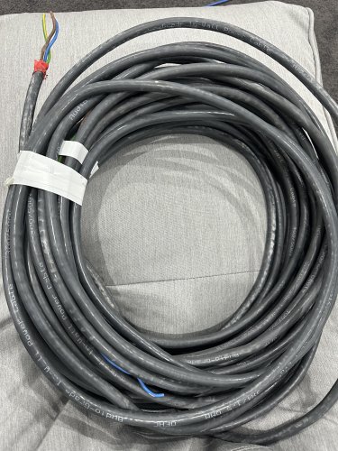 Gigawatt LC-Y EVO 3x4 In Wall Power Cable Power Cable |﻿ Power Cables