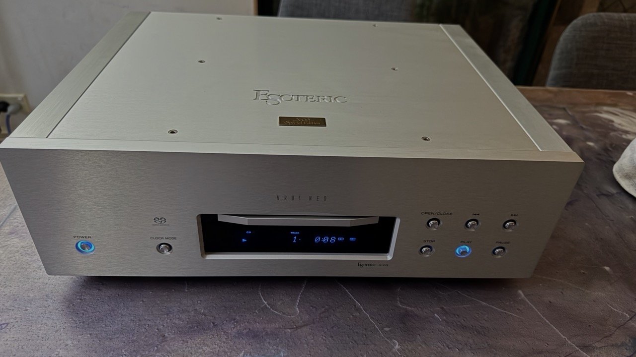 Esoteric X-03 Special Edition SACD Player - CD/SACD Players & Transport ...