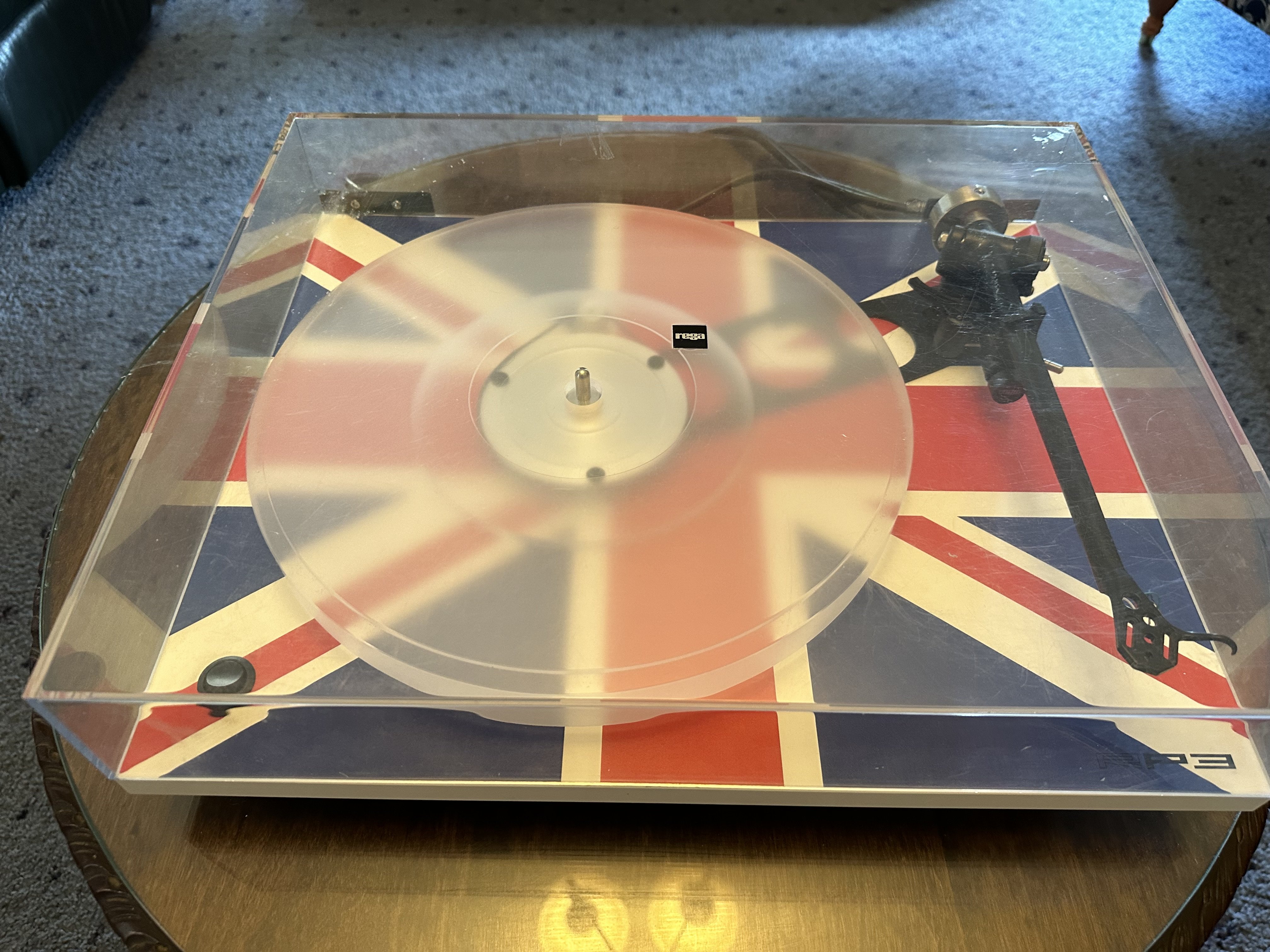Rega RP3 Union Jack Edition Turntable - Turntables & Record Players ...