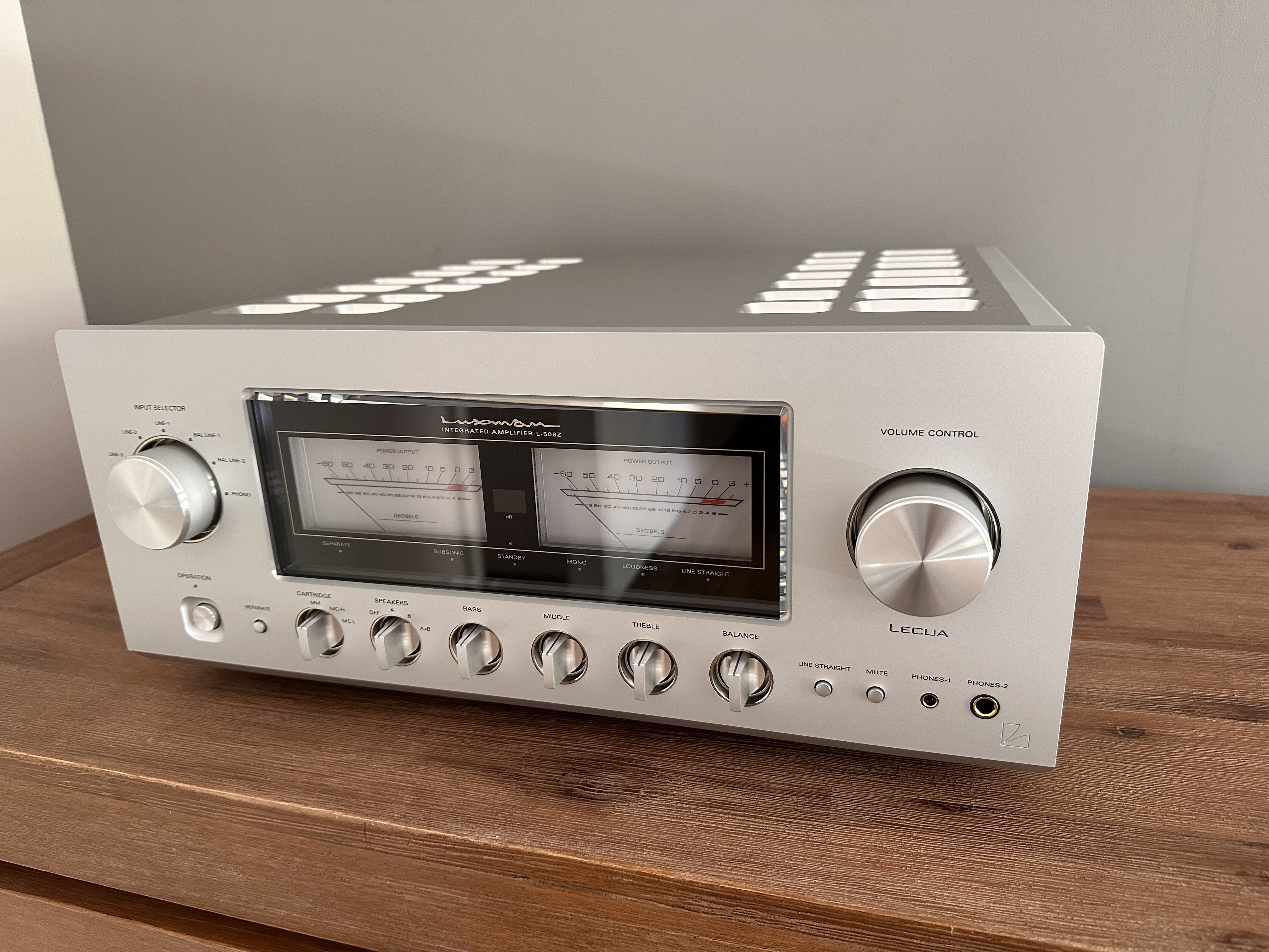 Luxman L-509Z Integrated Amplifier (Solid State) - Integrated Amplifiers - StereoNET